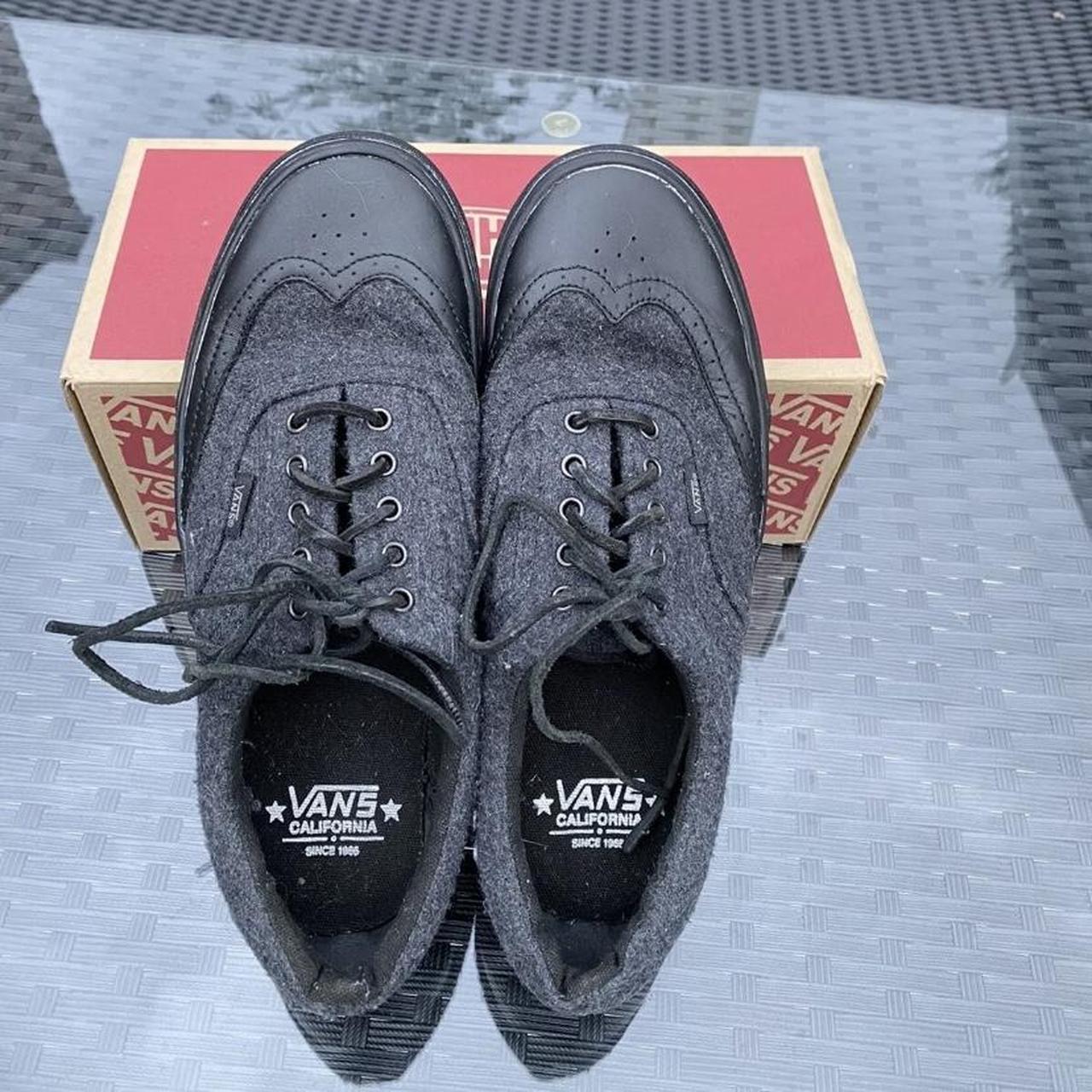 Vans Men's Black Boat-shoes | Depop