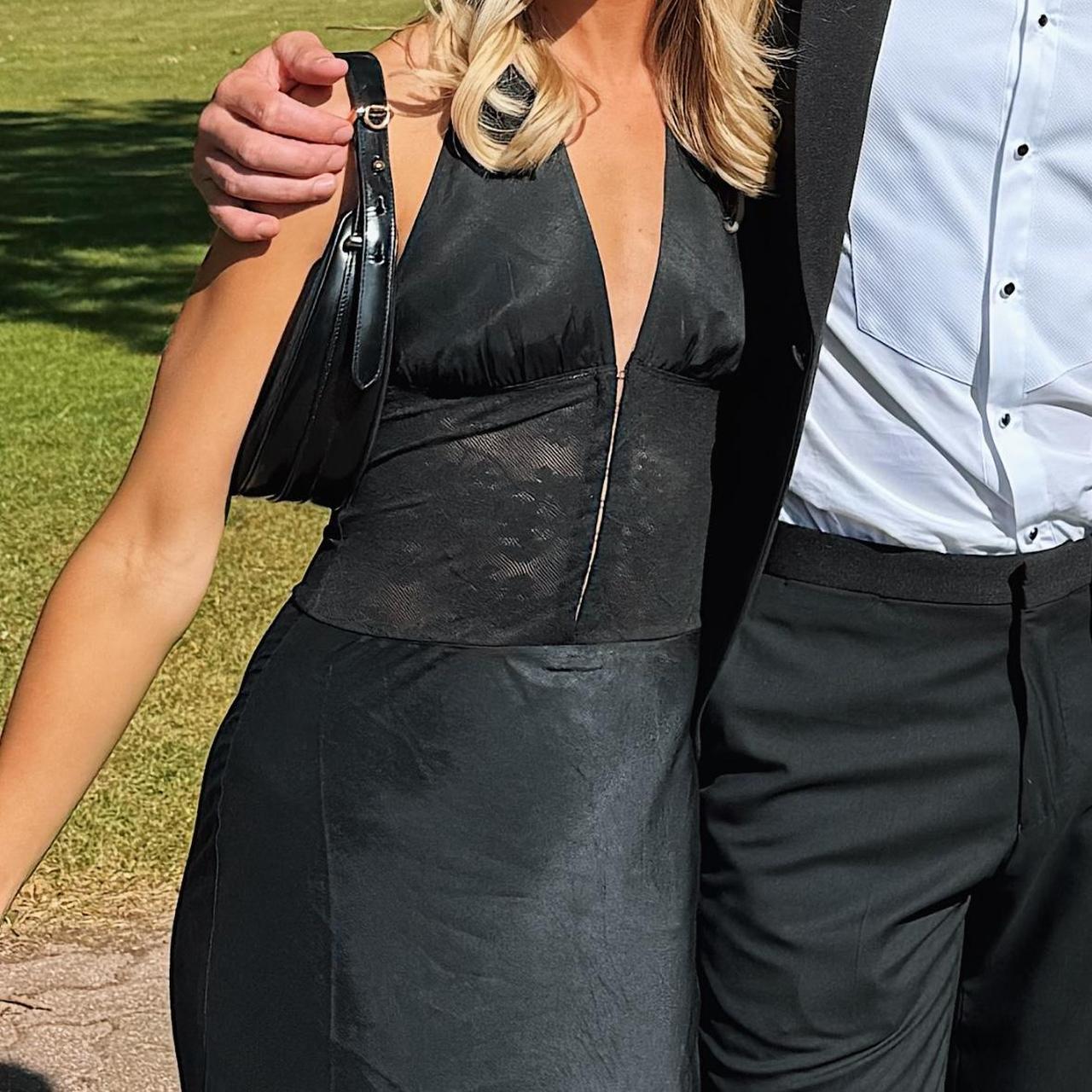 Bec & Bridge Hakari Halter Dress in Black Size... | Depop