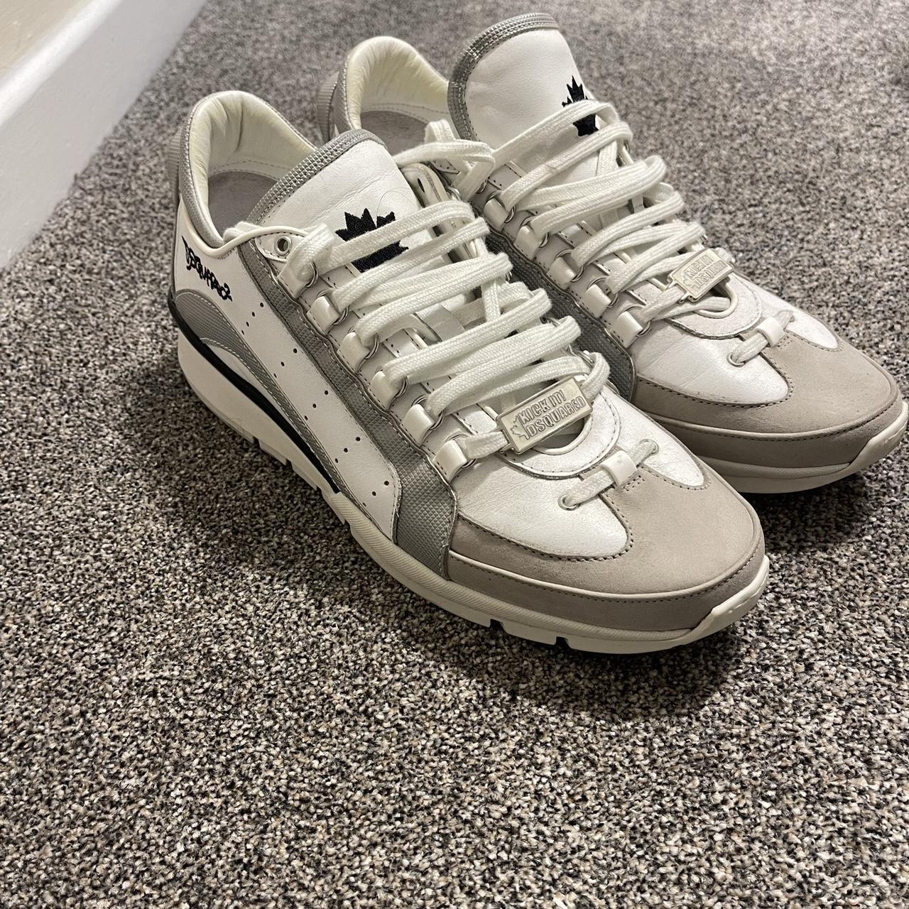 Mens dsqaured trainers no box - Depop