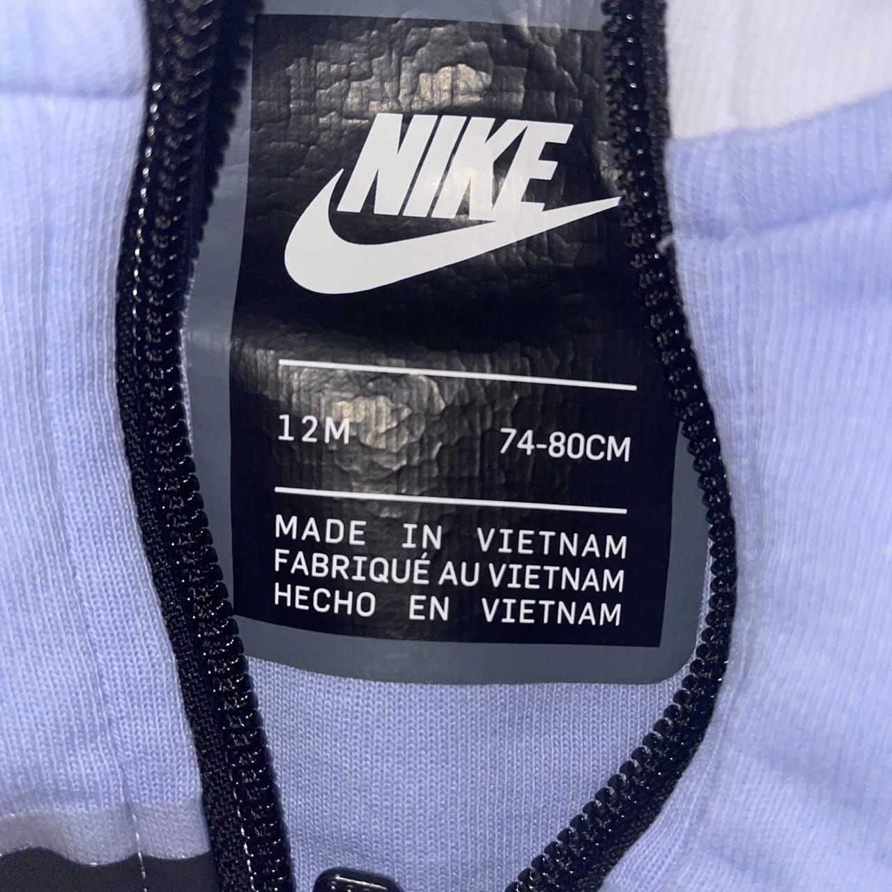 Kids Nike Tech blue Tracksuit 6-12m 1y Fair... - Depop