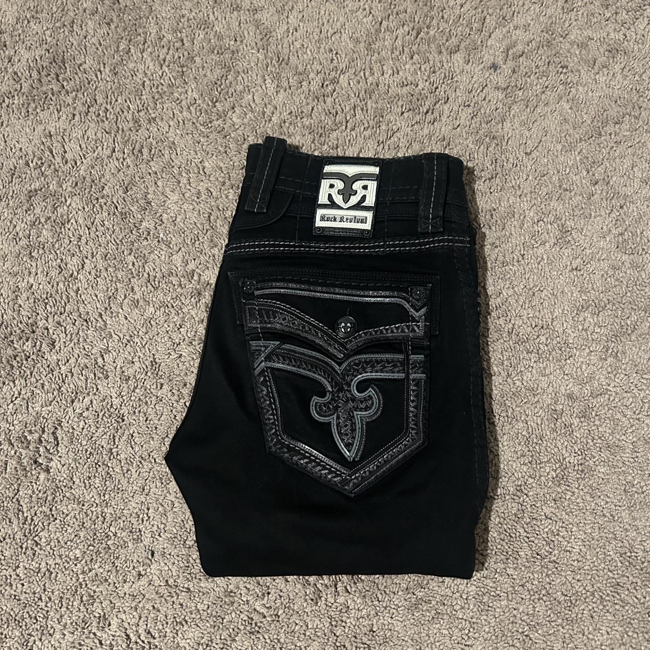 Black Rock Revival Jeans 32x32 striaght | Depop