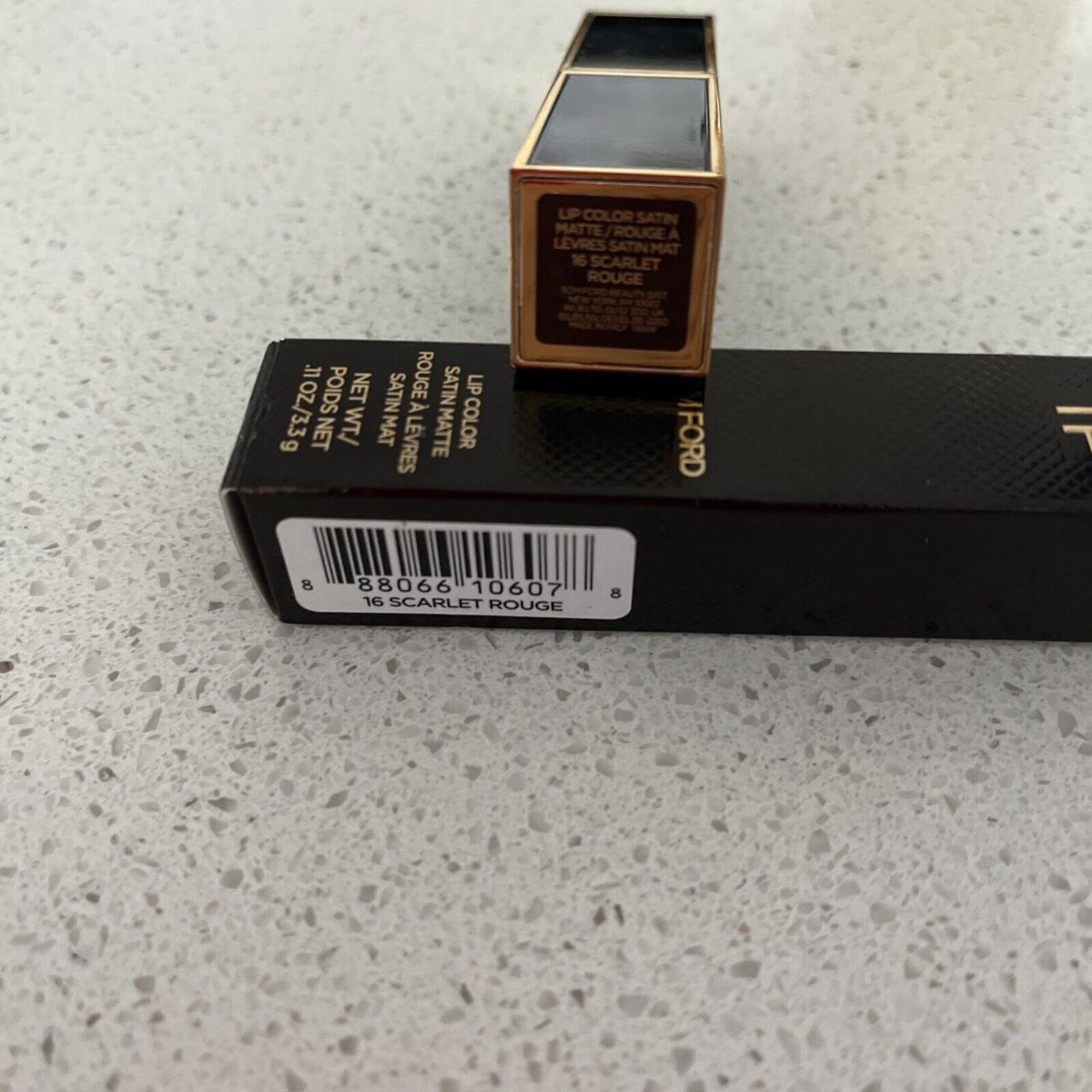 Tom Ford Satin Matte Lip Color #16 Scarlet Rouge... - Depop