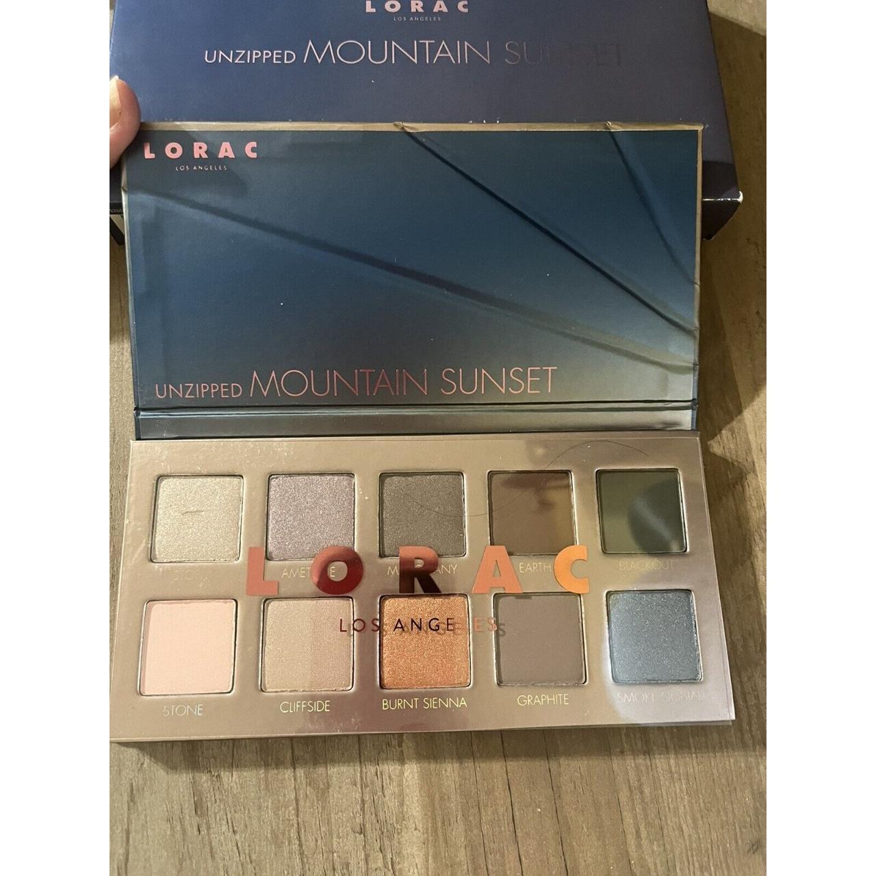 LORAC LOS ANGELES UNZIPPED MOUNTAIN SUNSET EYESHADOW... - Depop