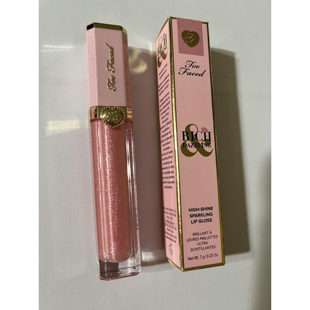 TOO FACED Rich & Dazzling High-Shine Sparkling Lip... - Depop