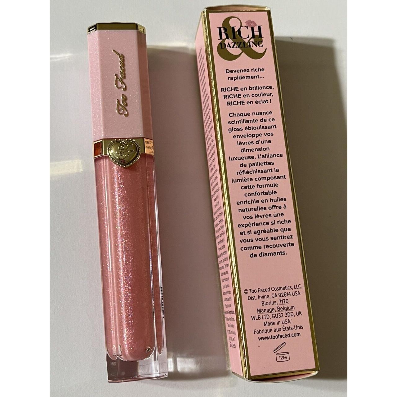 TOO FACED Rich & Dazzling High-Shine Sparkling Lip... - Depop