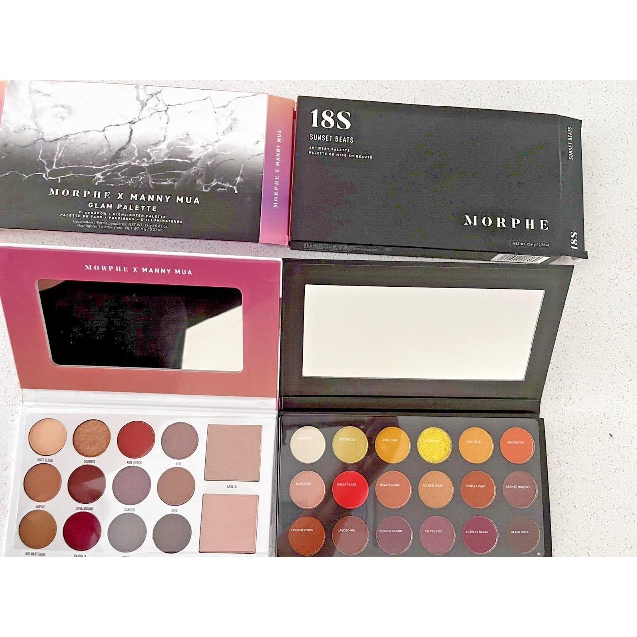 New in original boxes Morphe 18S Sunset Beats 18... - Depop
