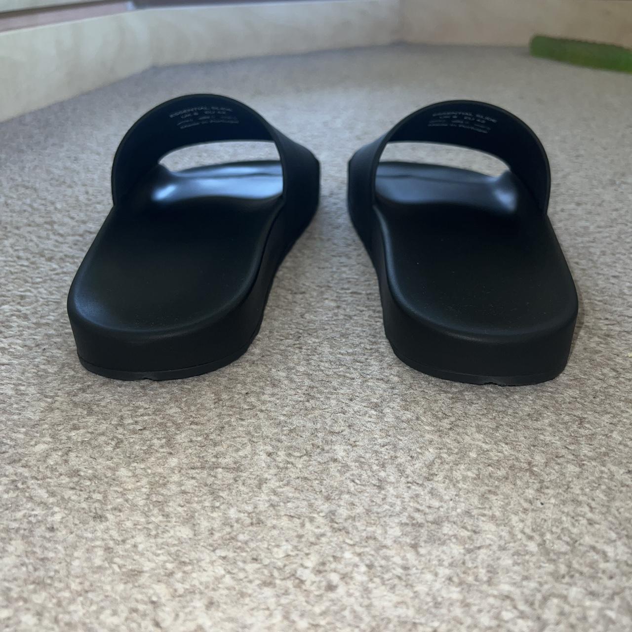 Black Cleens sliders, brand new, never worn. - Depop