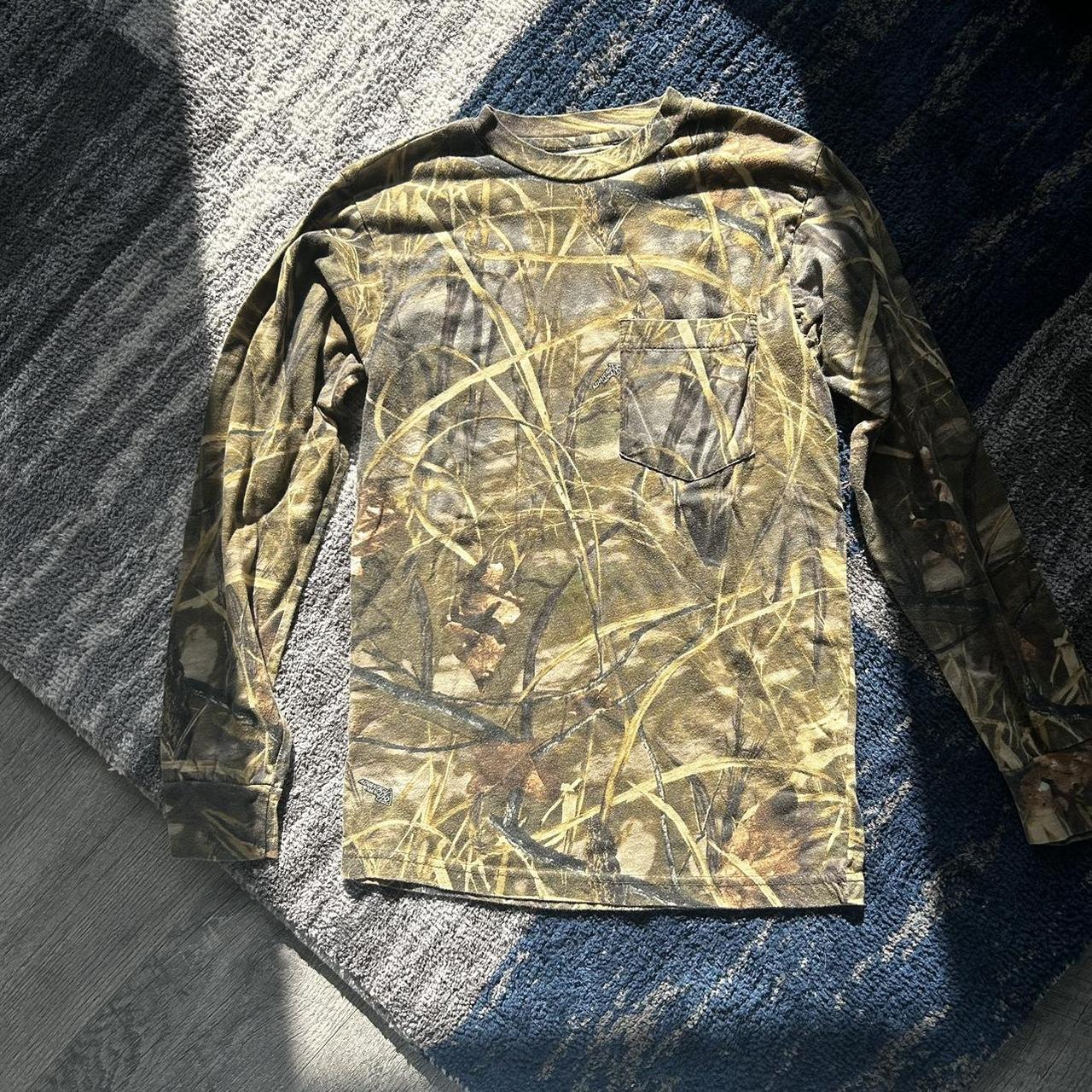 Super Sick Camo Long Sleeve - Size S - Depop