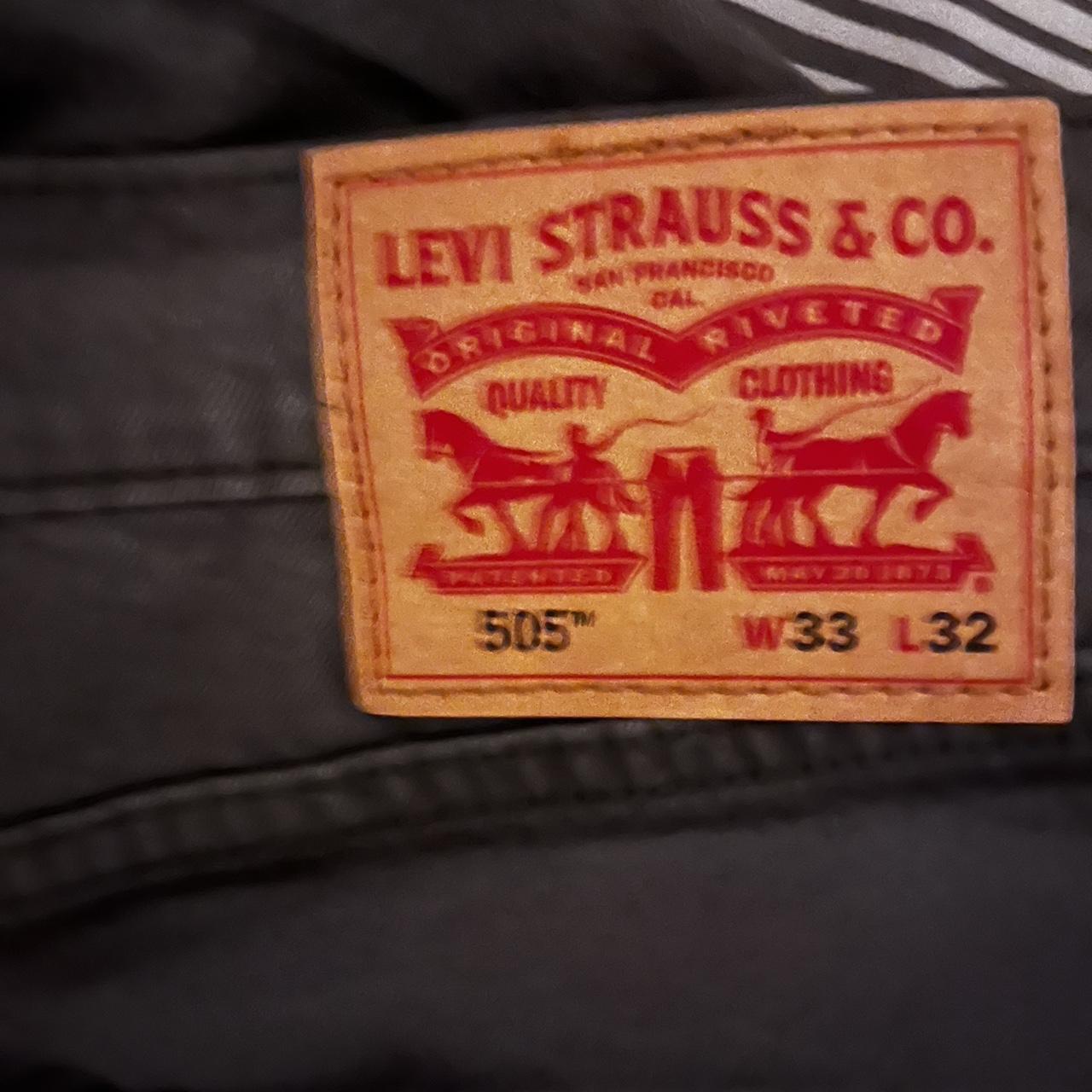 Brand new grey levis 505 good condition never worn - Depop