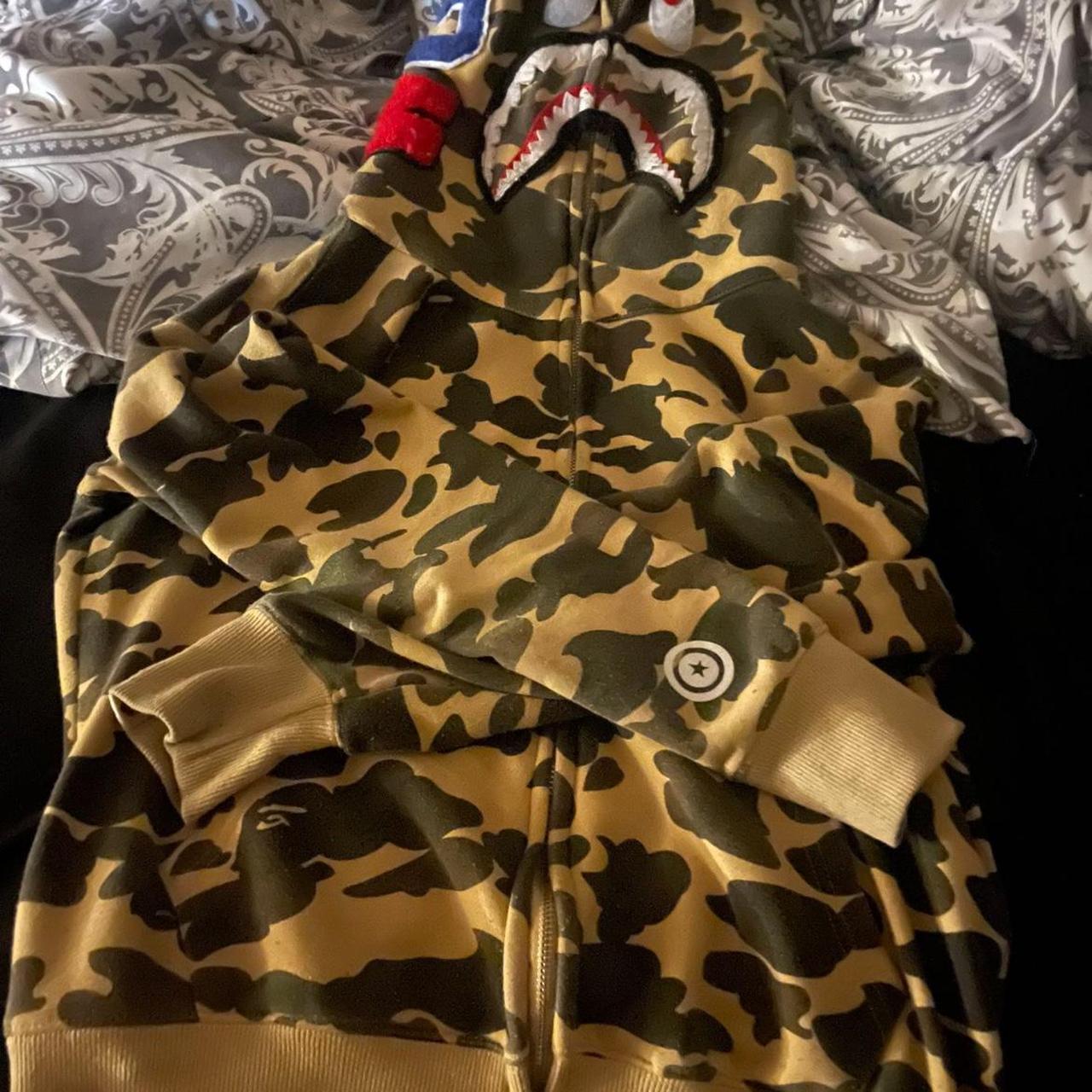 bape jacket, will negotiate pricing - Depop