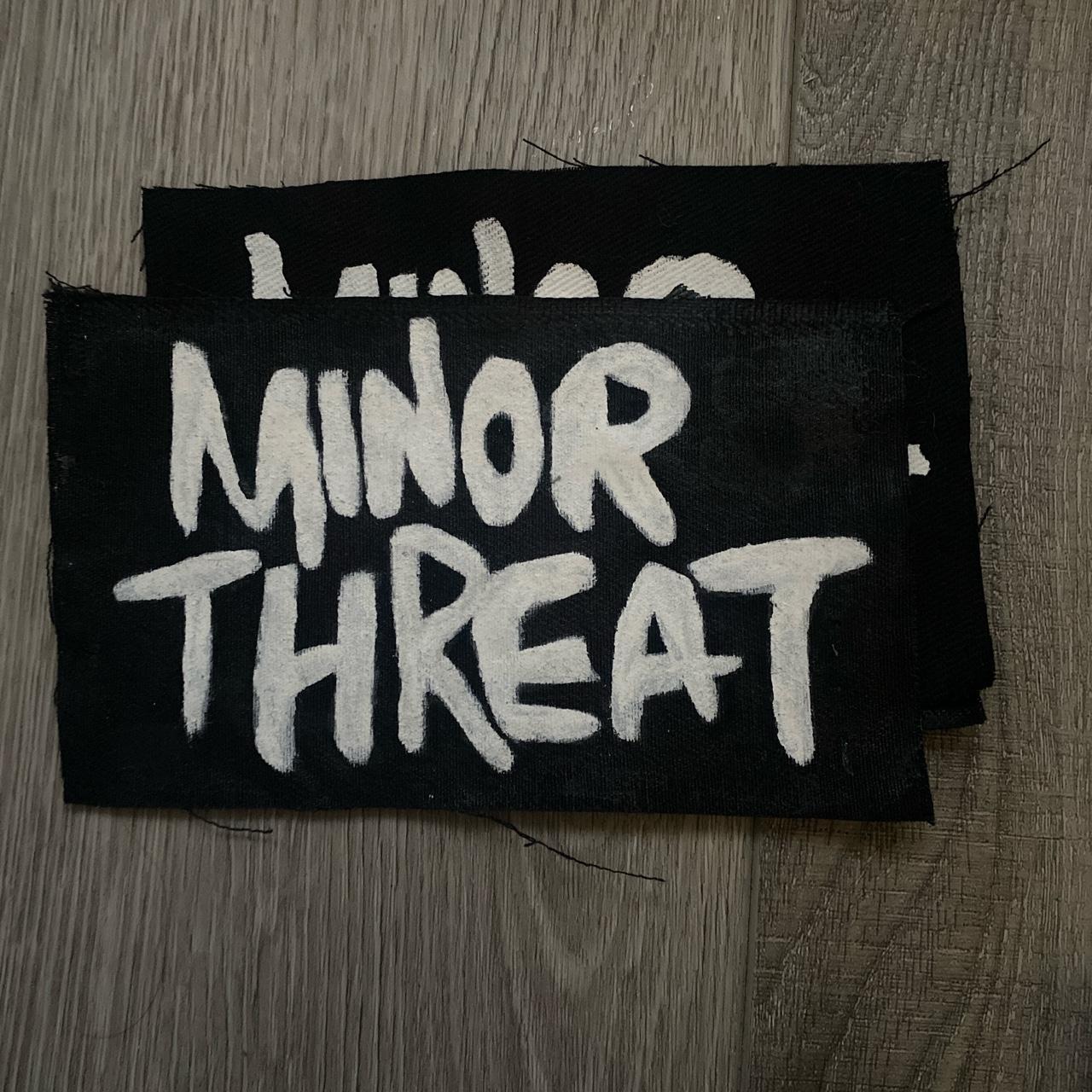 minor threat patch - Depop