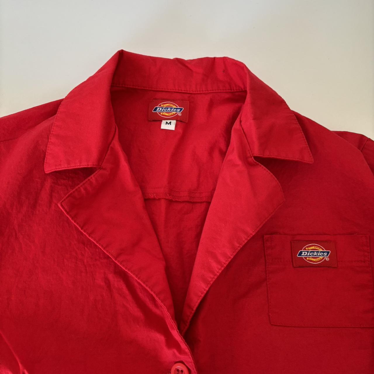 RARE Dickies Red Dress-Women’s Size... - Depop