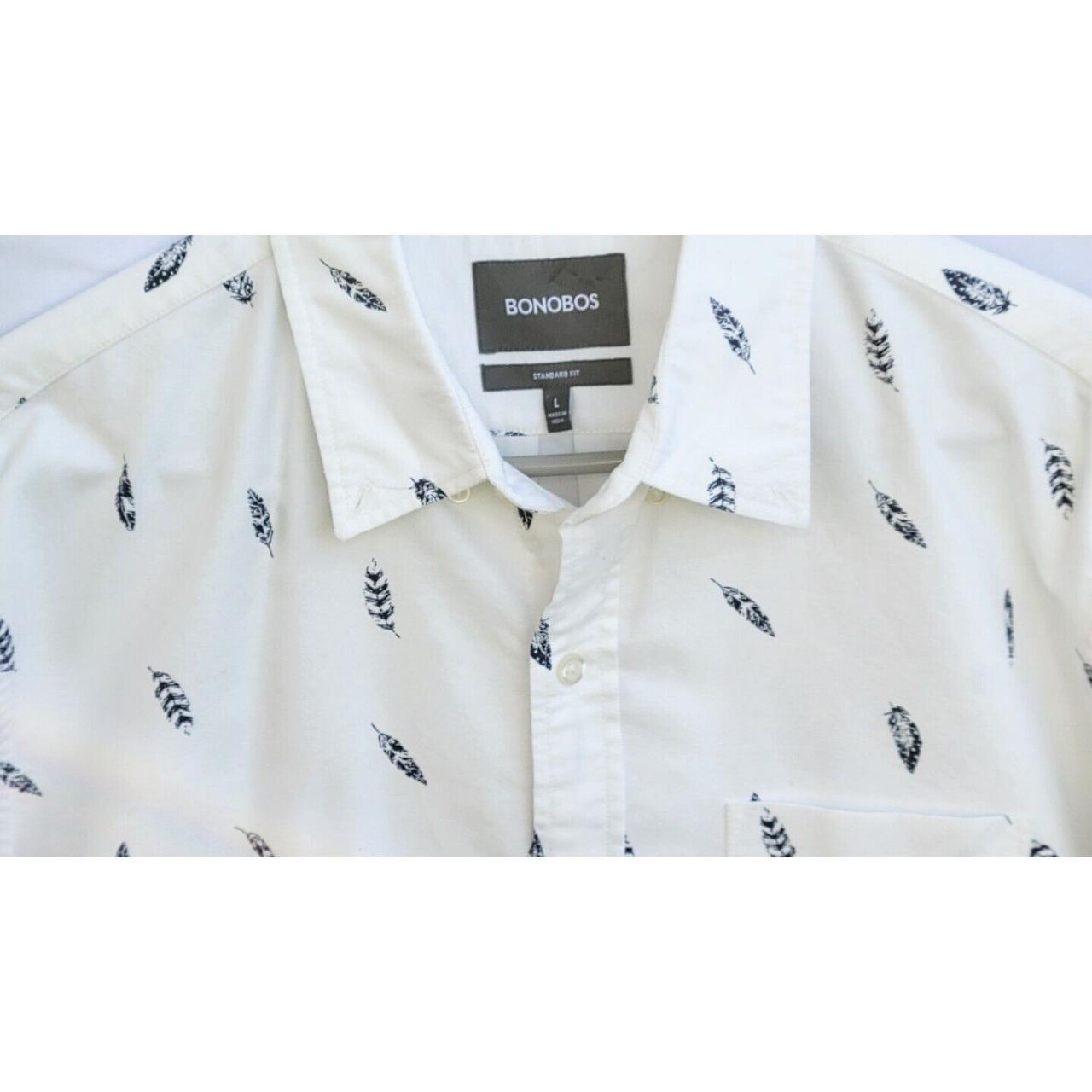 Elevate your casual style with this white Bonobos... - Depop