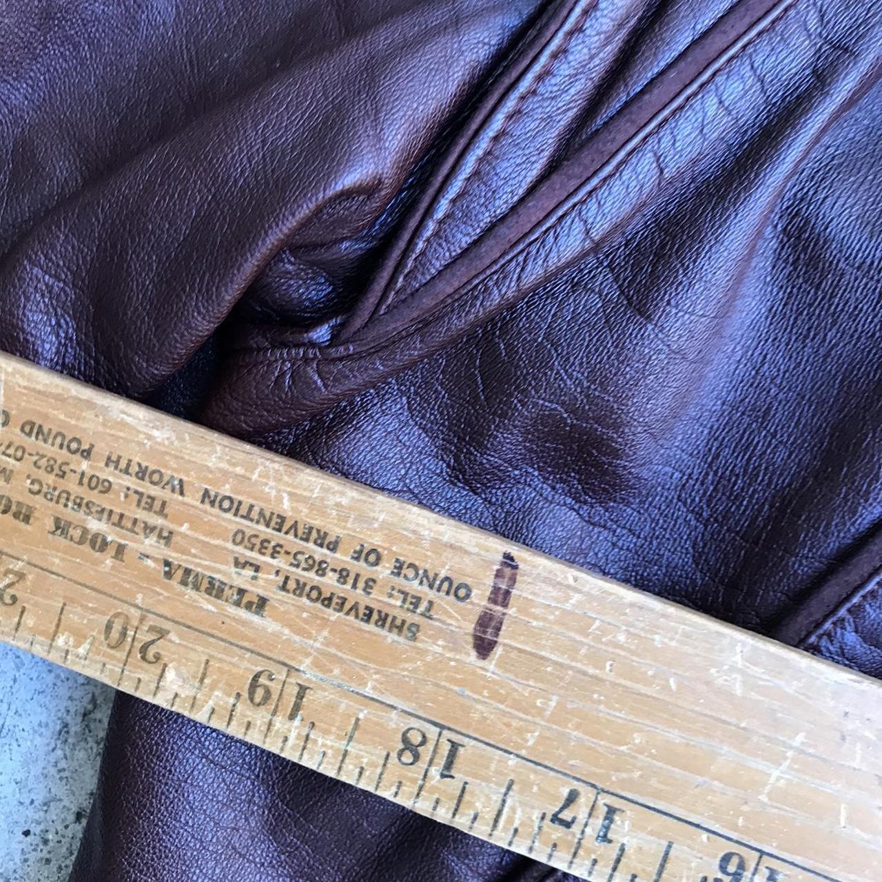 Vintage 70s punk rock and roll leather jacket Size... - Depop