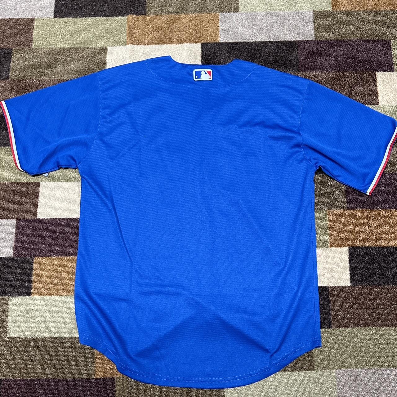 Texas Rangers Royal Blue Baseball jersey Brand new... - Depop