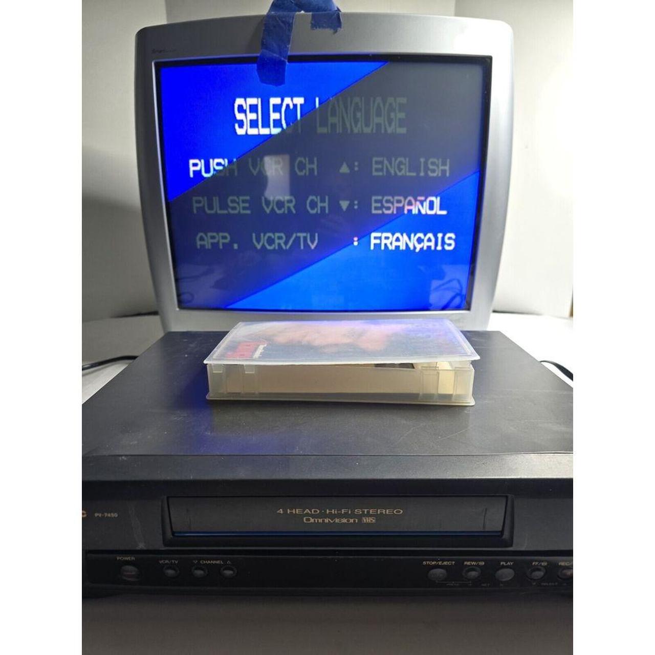 Panasonic VCR PV-7450 Omnivision 4-Head VHS Player... - Depop