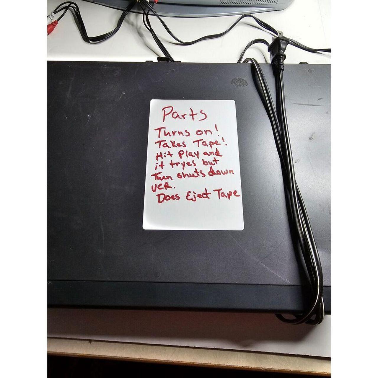 Panasonic VCR PV-7450 Omnivision 4-Head VHS Player... - Depop