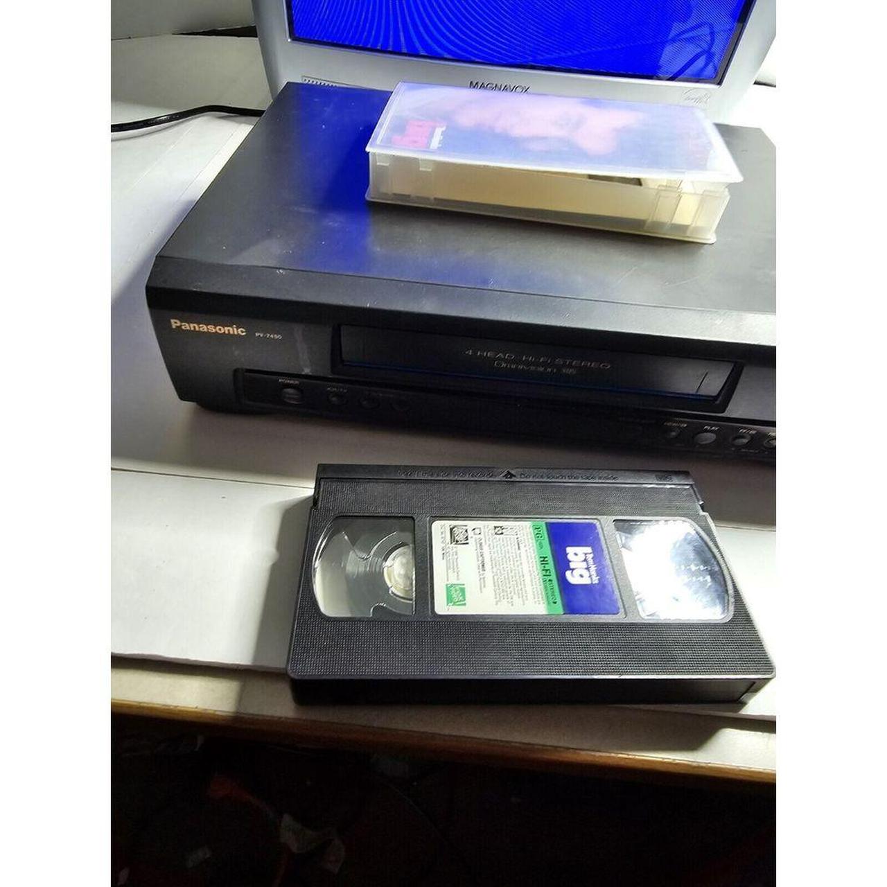 Panasonic VCR PV-7450 Omnivision 4-Head VHS Player... - Depop