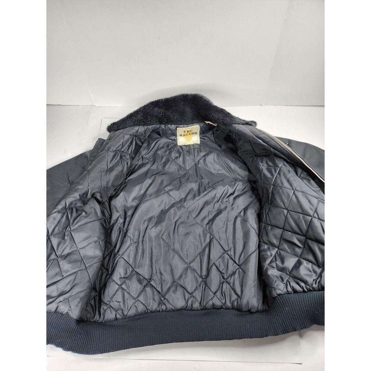 Vintage The Magnum Bomber Jacket Air Force Military... - Depop