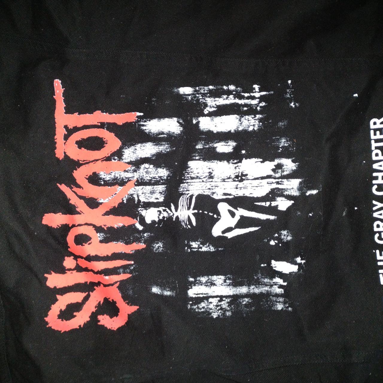 Slipknot denim jacket - Depop
