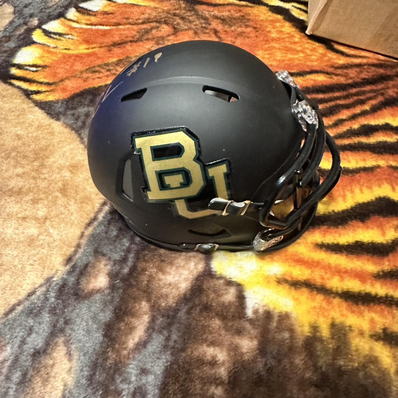 Baylor Bears signed mini helmet Jeremy Bulloch with... - Depop