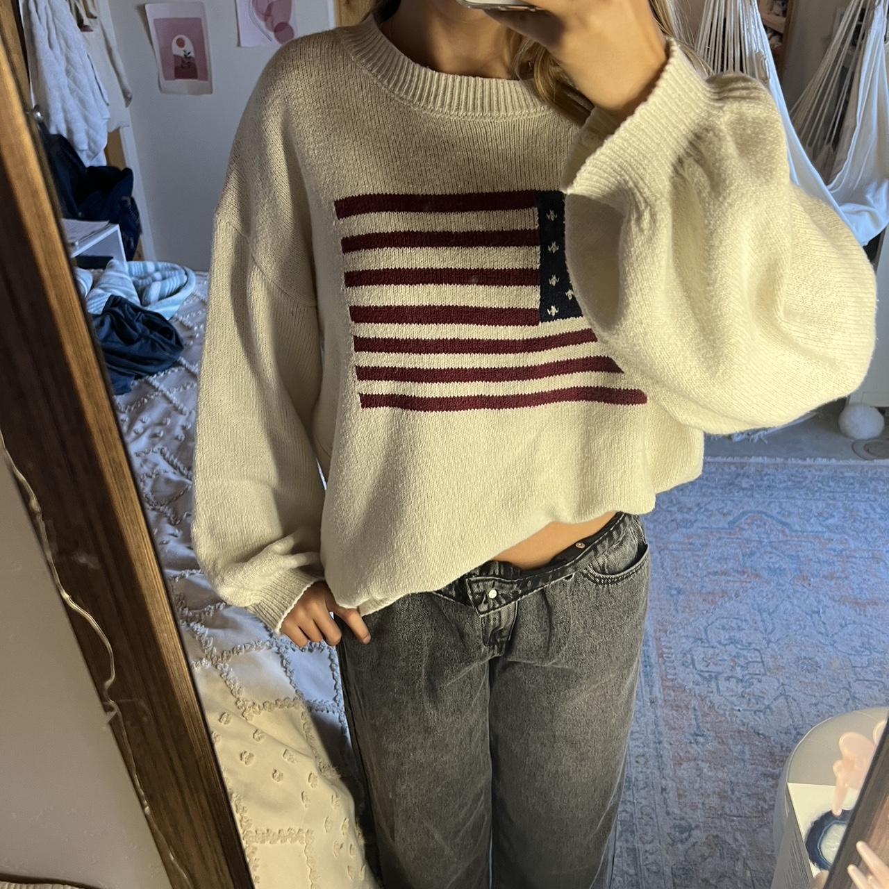 SHEIN American flag sweater super good quality and... - Depop
