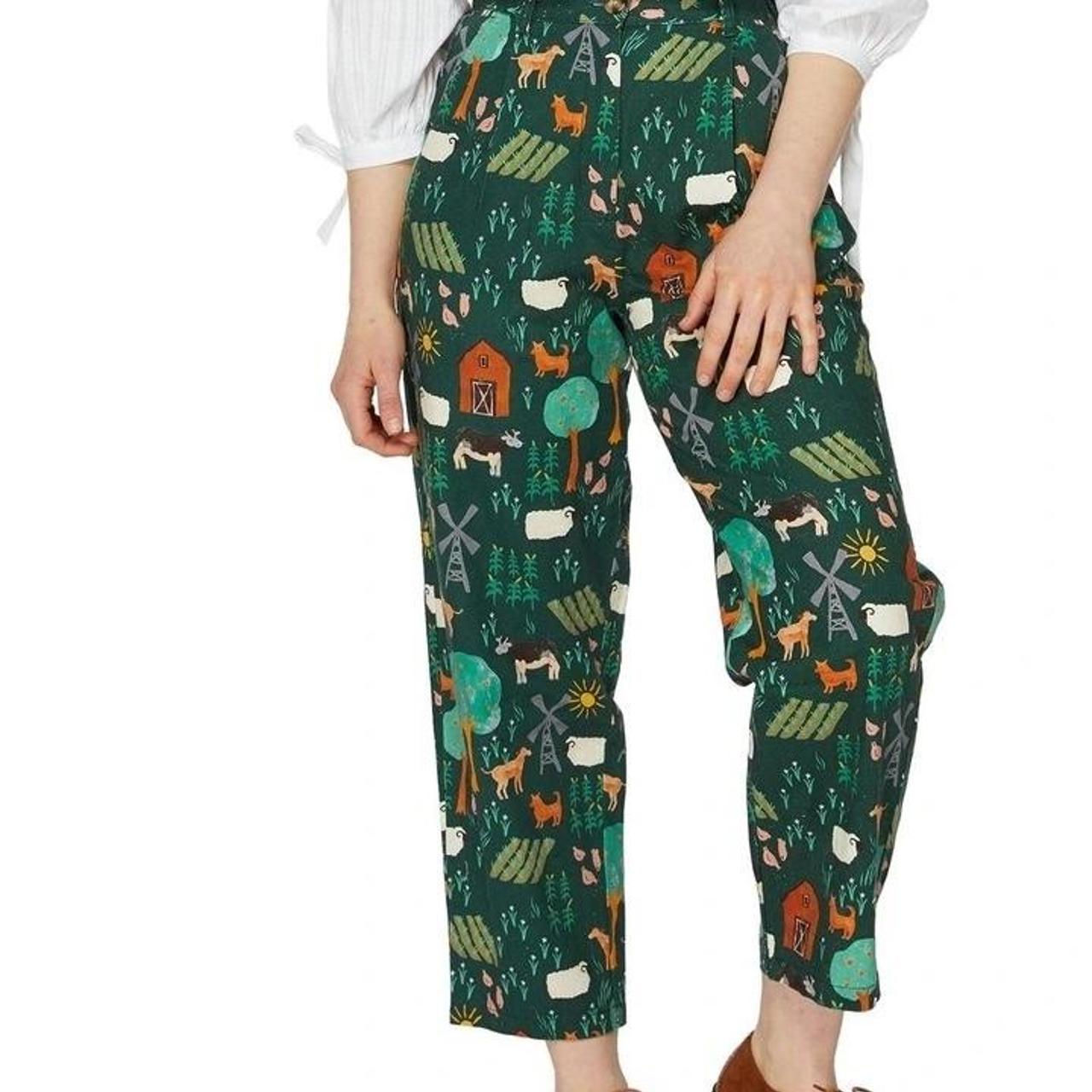 Princess highway farm yard pants. High waisted with... - Depop