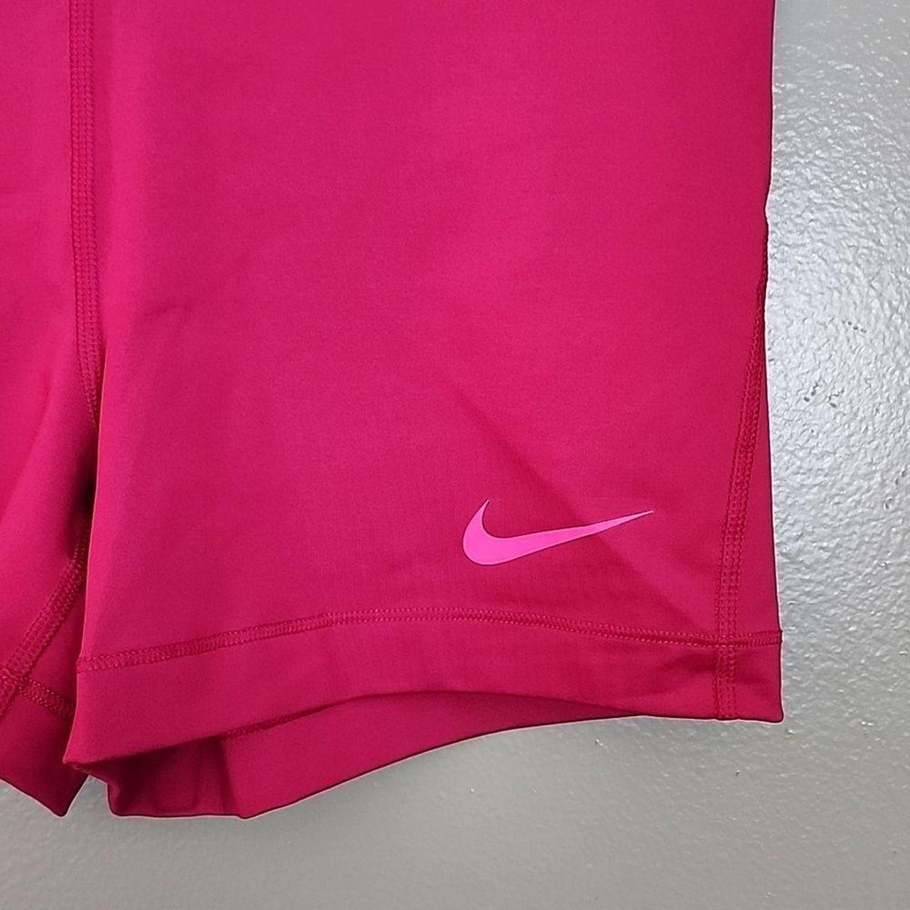 Nike Pro Pink Shorts Size Large Dri-Fit Nike Pro... | Depop
