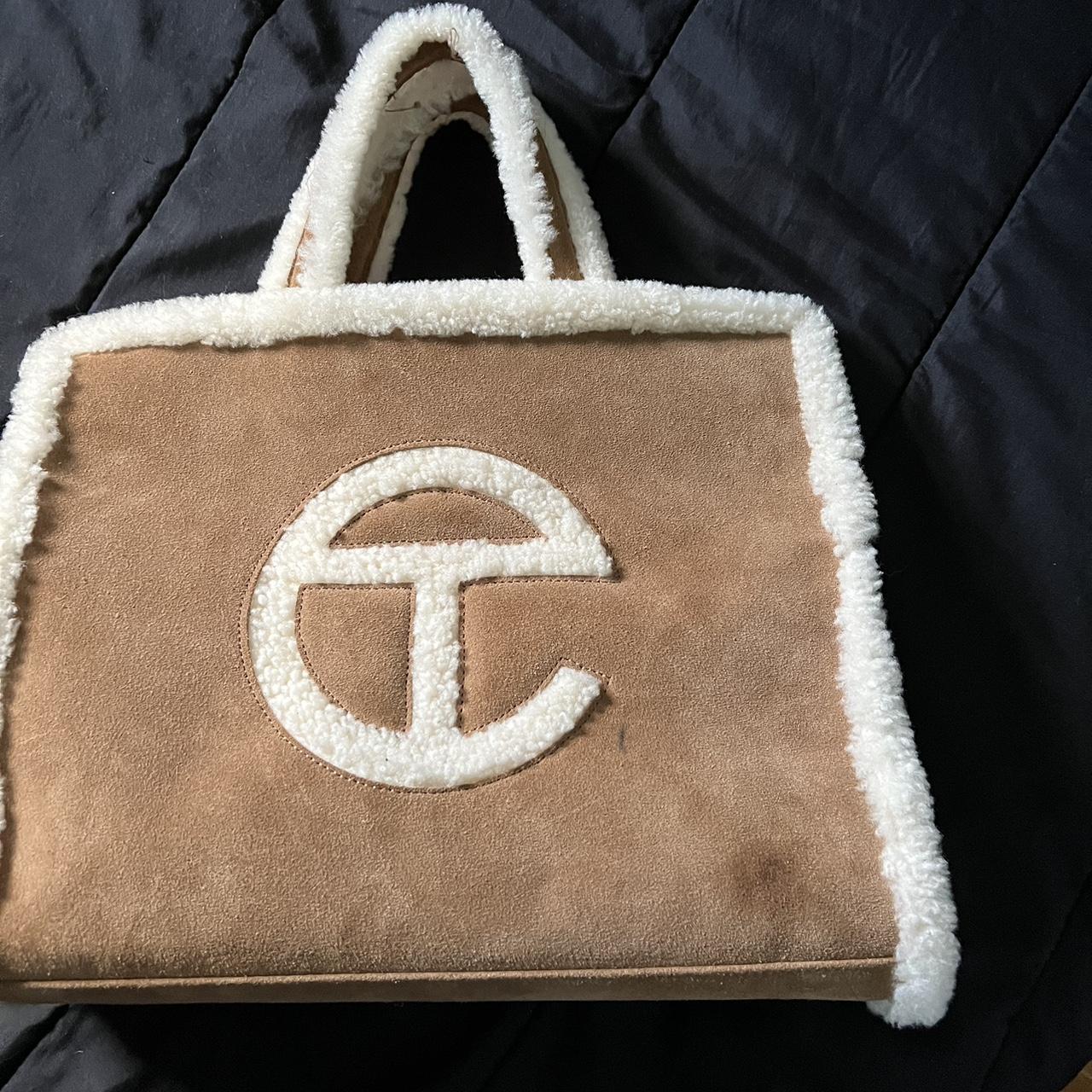 Ugg x Telfar collab purse used a couple of times and... - Depop Ugg x Telfar collab purse used a couple of times and... - Depop