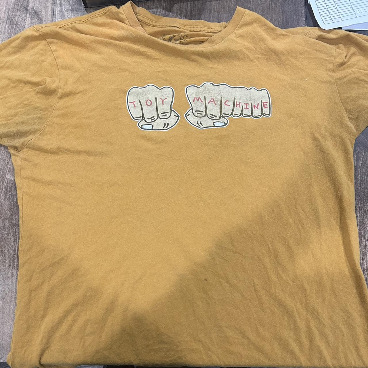 Vintage Toy Machine skate company T shirt #y2k... - Depop