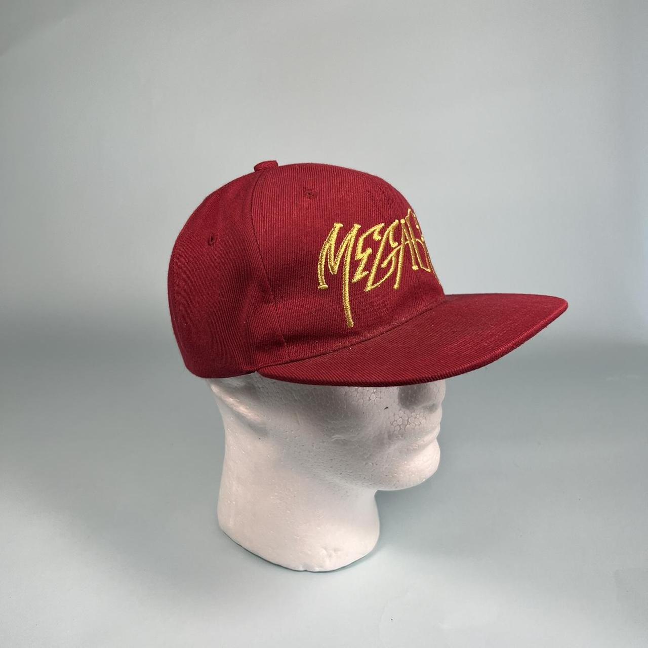 Mega64 Maroon SnapBack Hat Note: Used. Could use a... - Depop