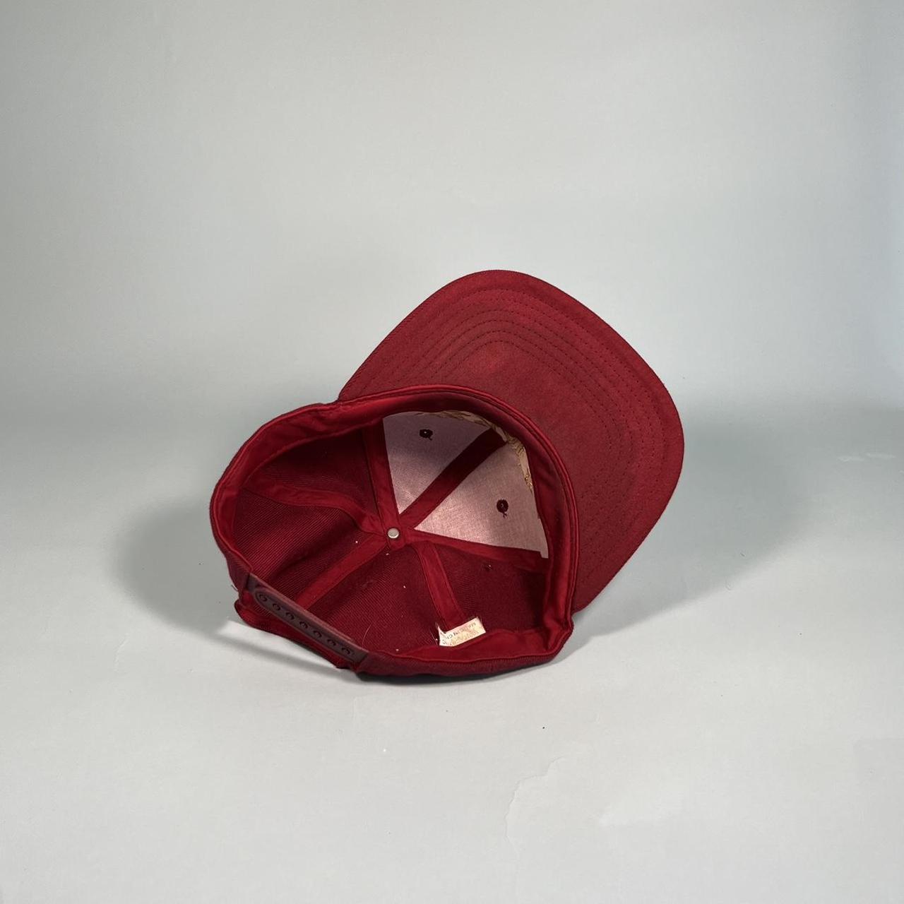 Mega64 Maroon SnapBack Hat Note: Used. Could use a... - Depop