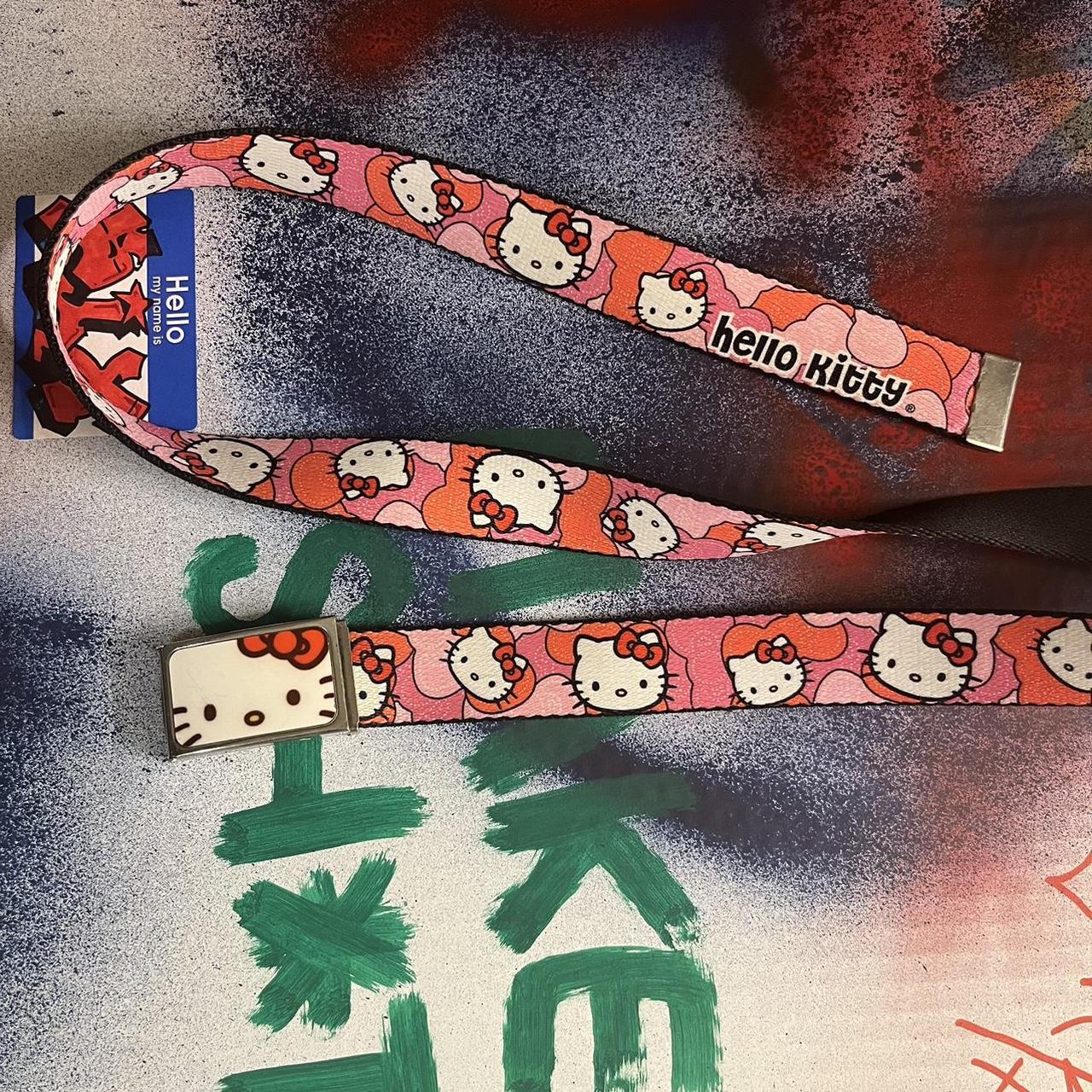 hello kitty belt really good condition worn a few... - Depop