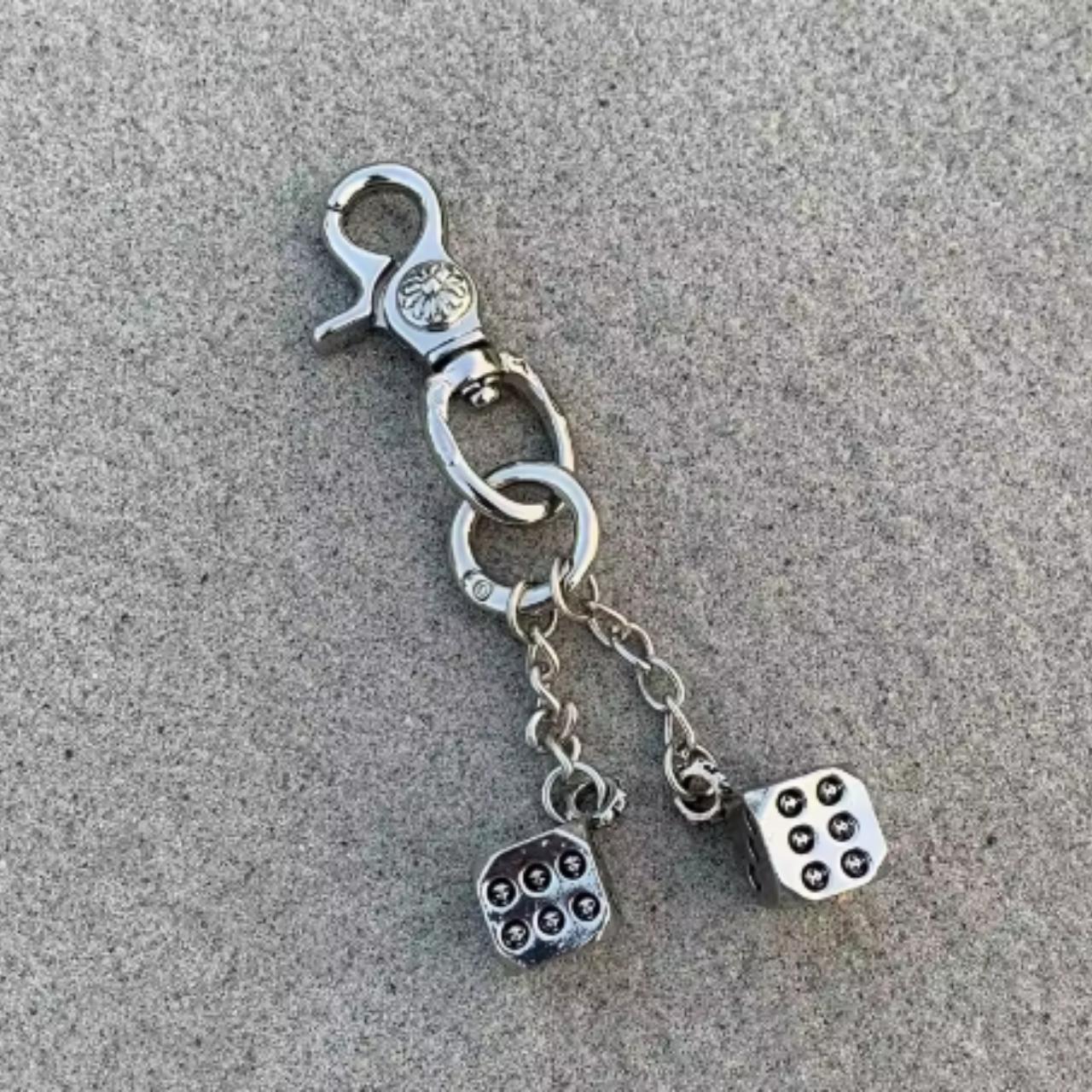 Chrome Hearts Style Keychain Great quality, fits on... | Depop