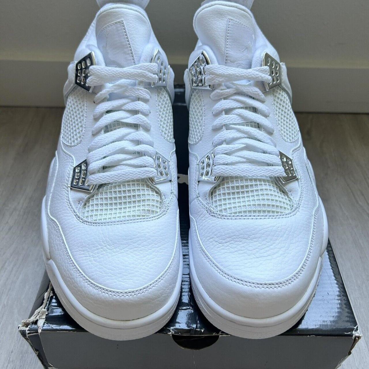 Air Jordan 4 “Silver Anniversary” - Size 13 - Depop