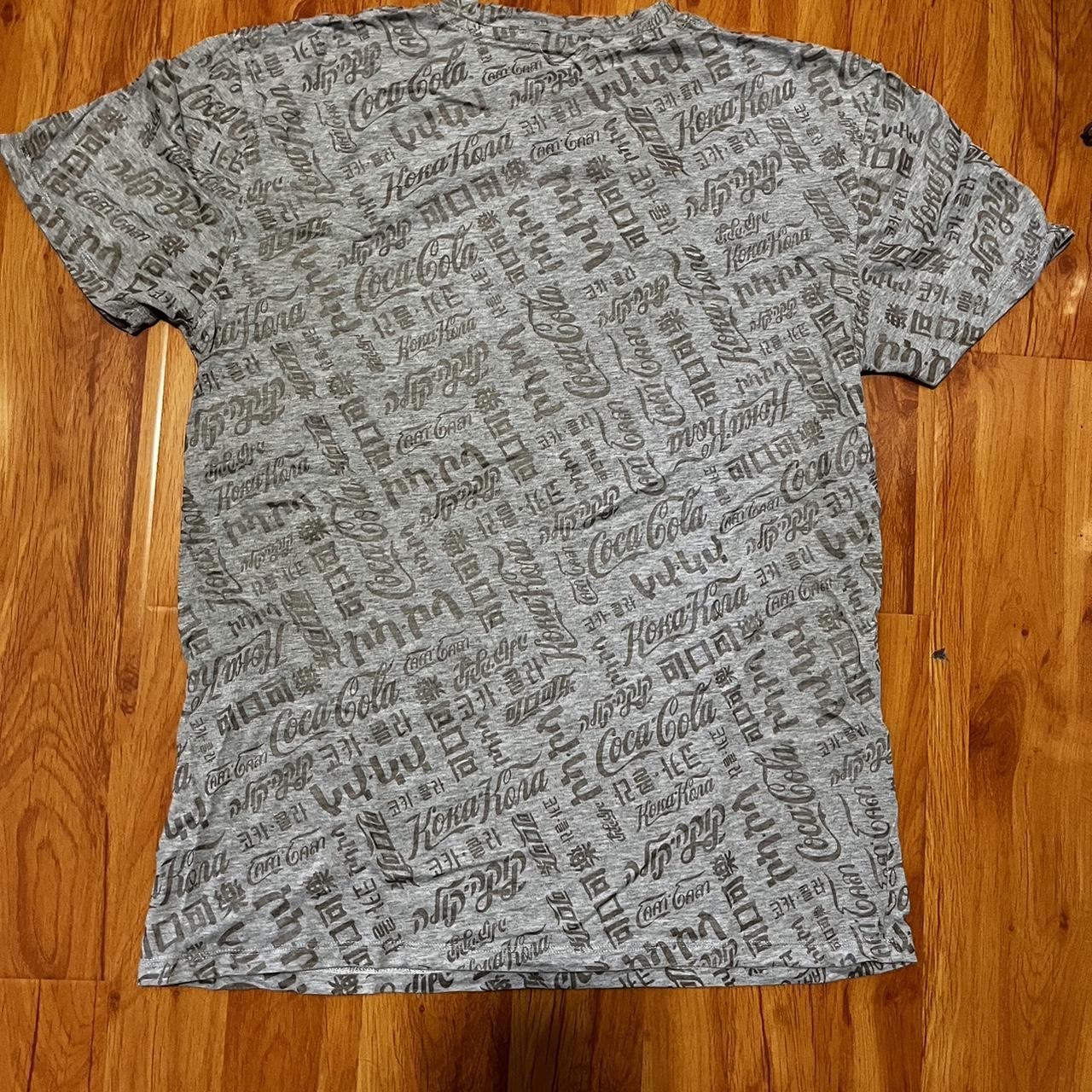 Multi-language Coca-Cola T-shirt - Depop