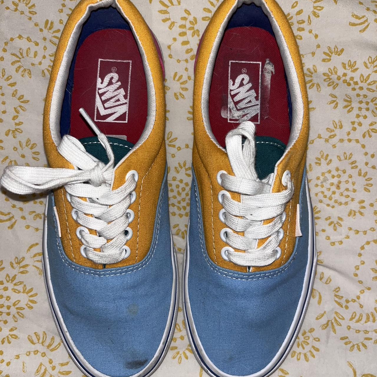 Multi Color Vans - Depop