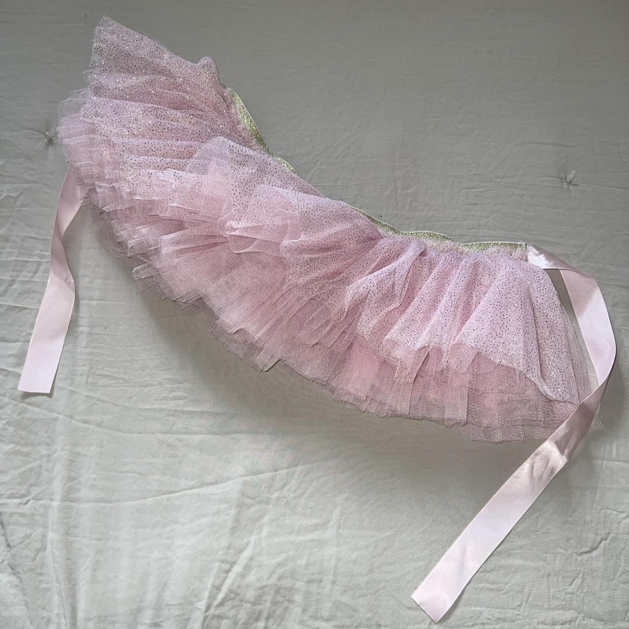 Toby Pink Tie On tutu 6/12 months - Depop