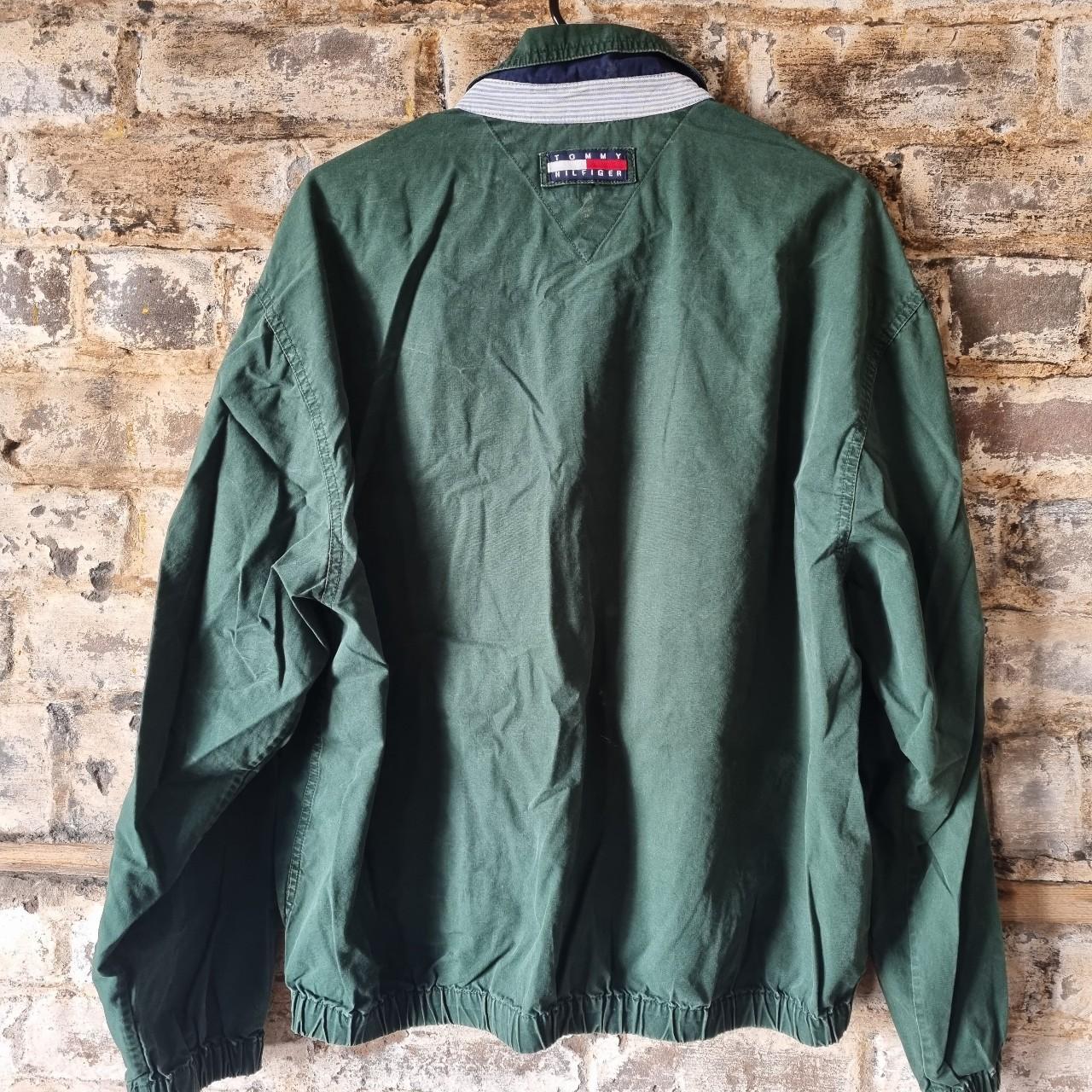 Medium Army Green TOMMY HILFIGER Jacket! Been with... - Depop