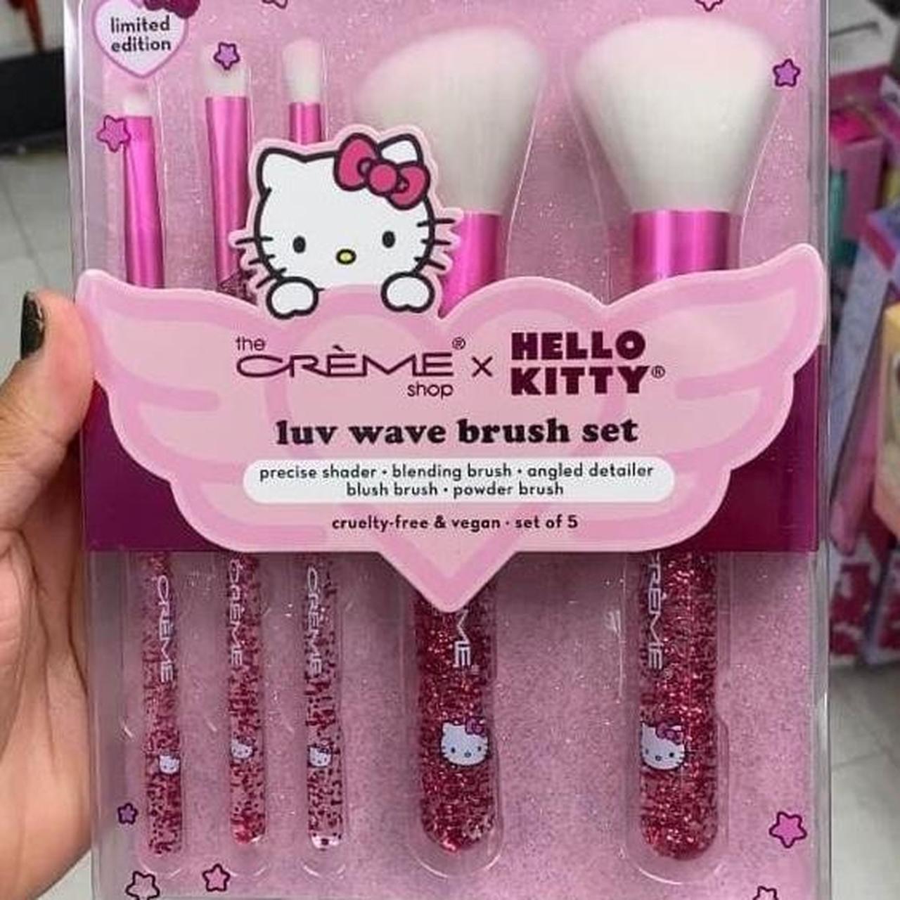 Hello Kitty makeup brush set #Hellokitty #y2k... - Depop