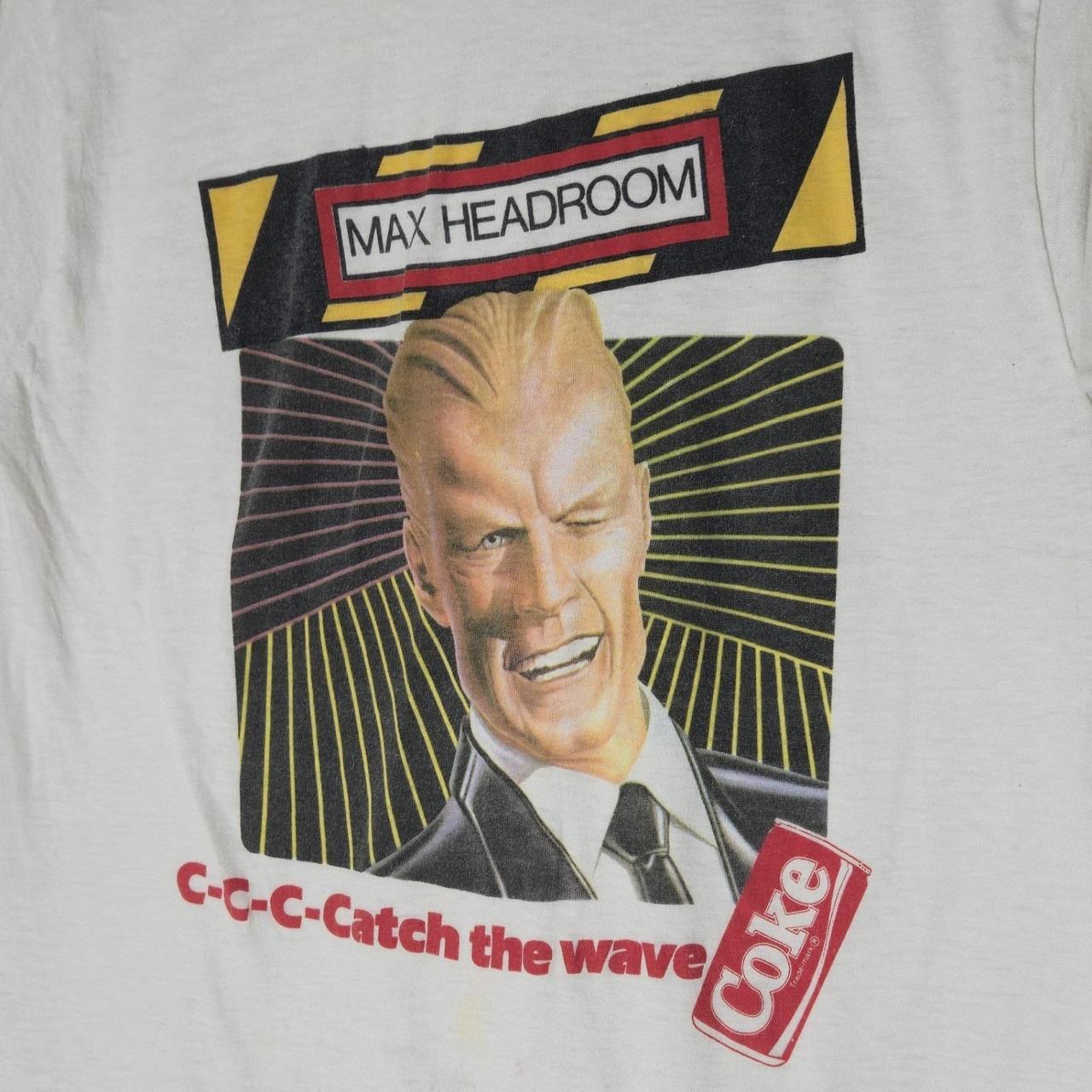 Rare Vintage 80s Coca Cola Max Headroom Catch The... | Depop