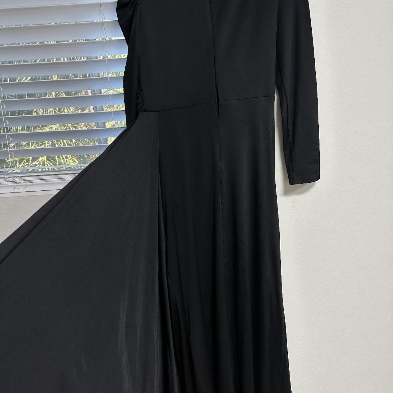 Black Turkish modest wedding formal dress, long... | Depop
