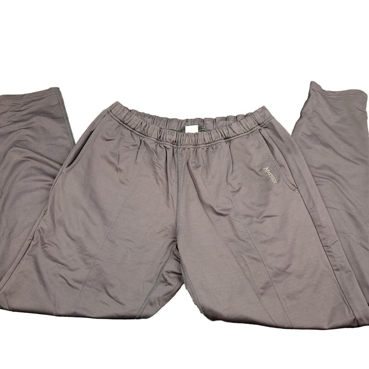 Marmot Womens L Pants Hiking Running Gray Drawstring... - Depop