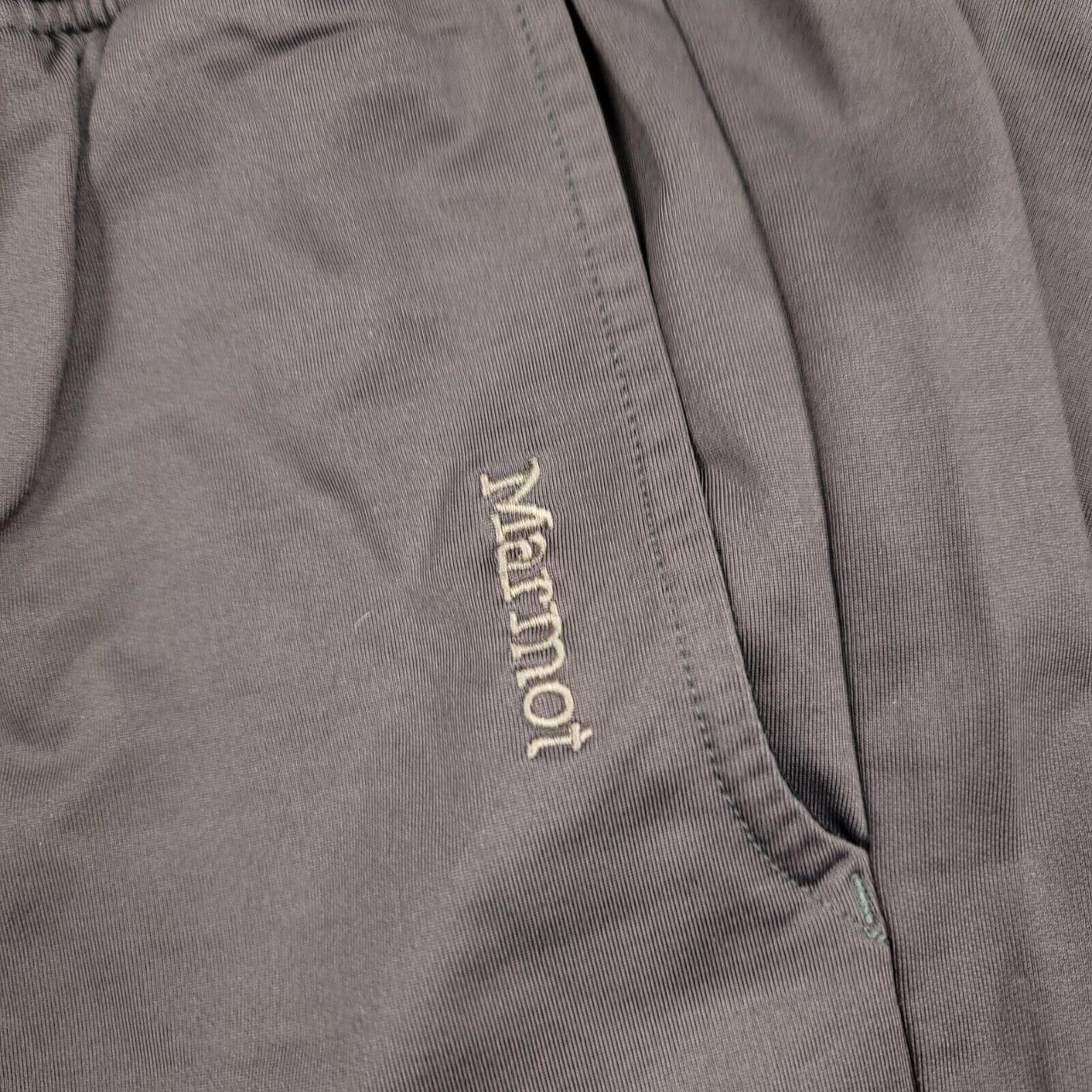 Marmot Womens L Pants Hiking Running Gray Drawstring... - Depop