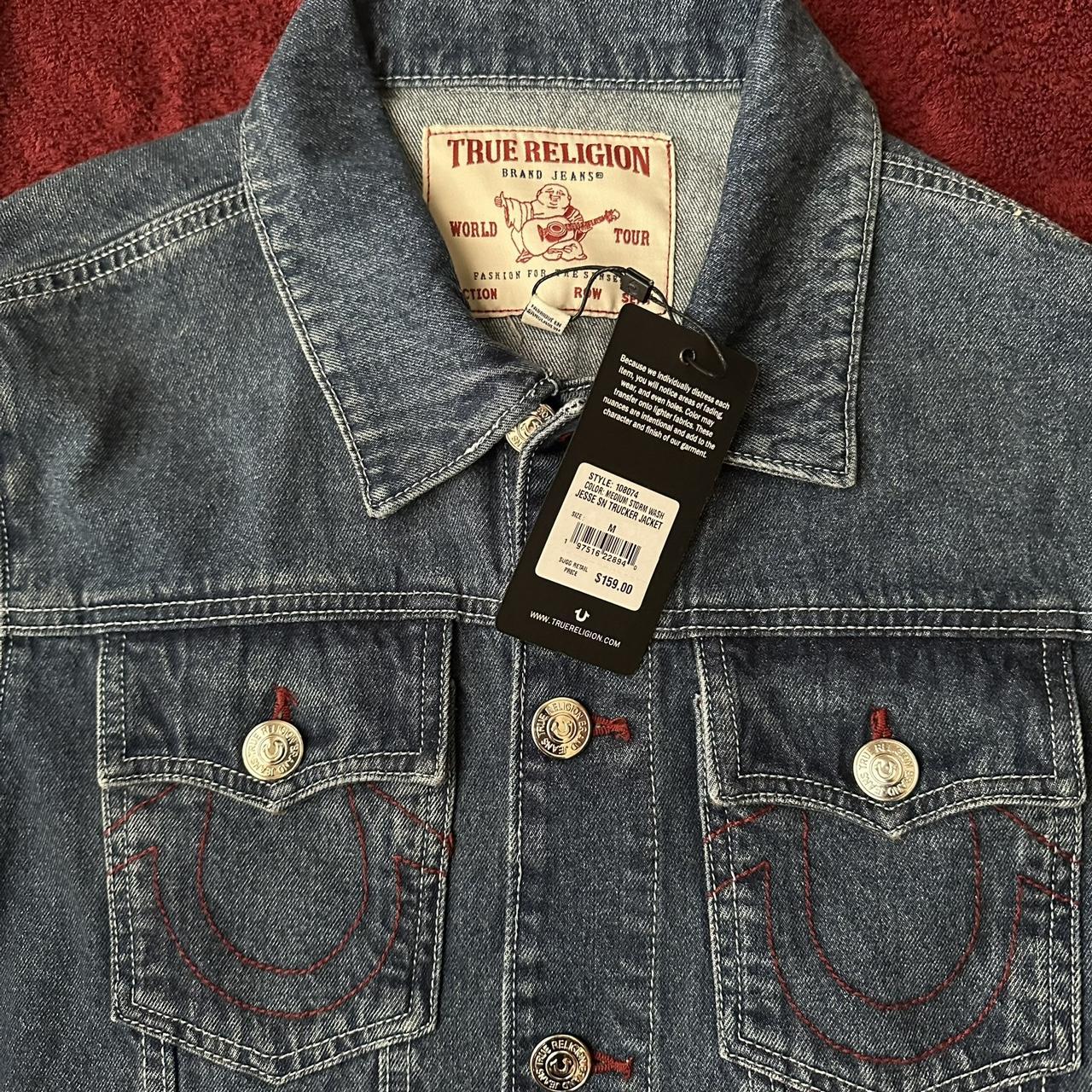 True Religion jacket - Depop