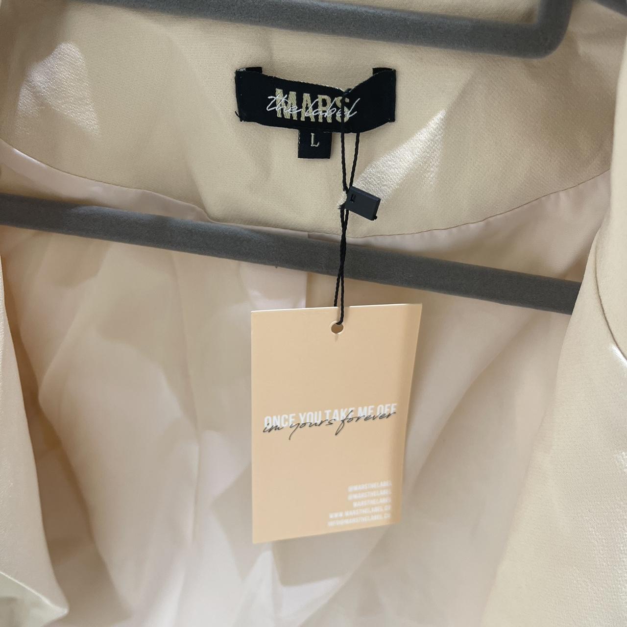 Mars the label cropped blazer coord with bra... - Depop