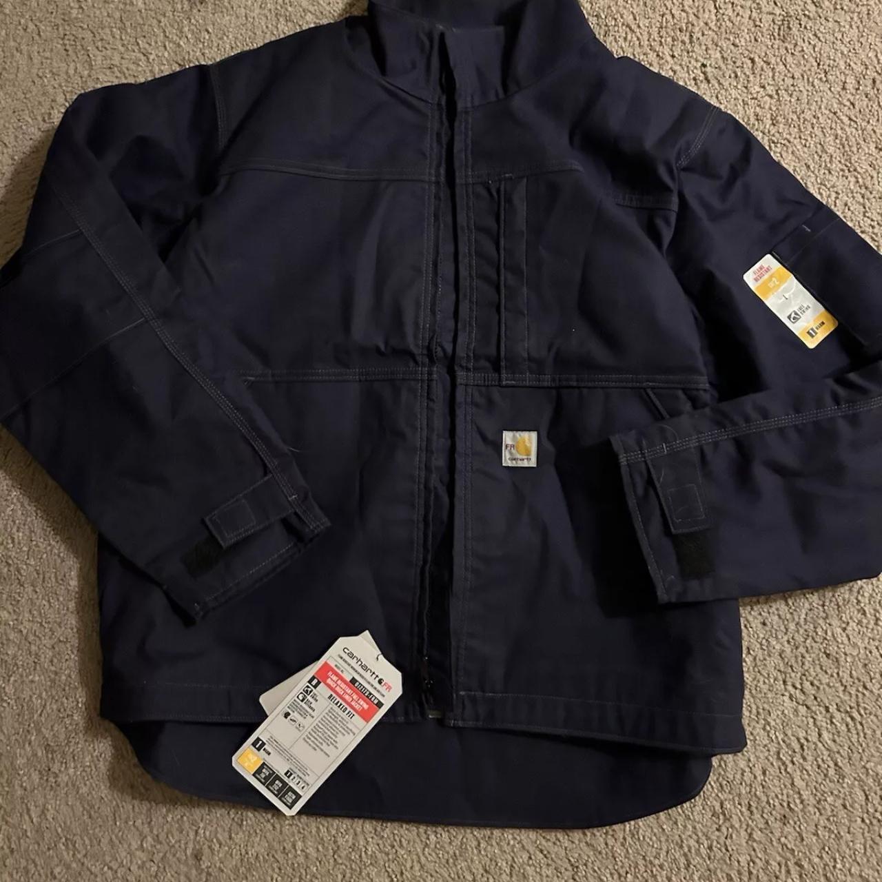 Carhartt Flame Resistant Full Swing Quick Duck Lined... | Depop
