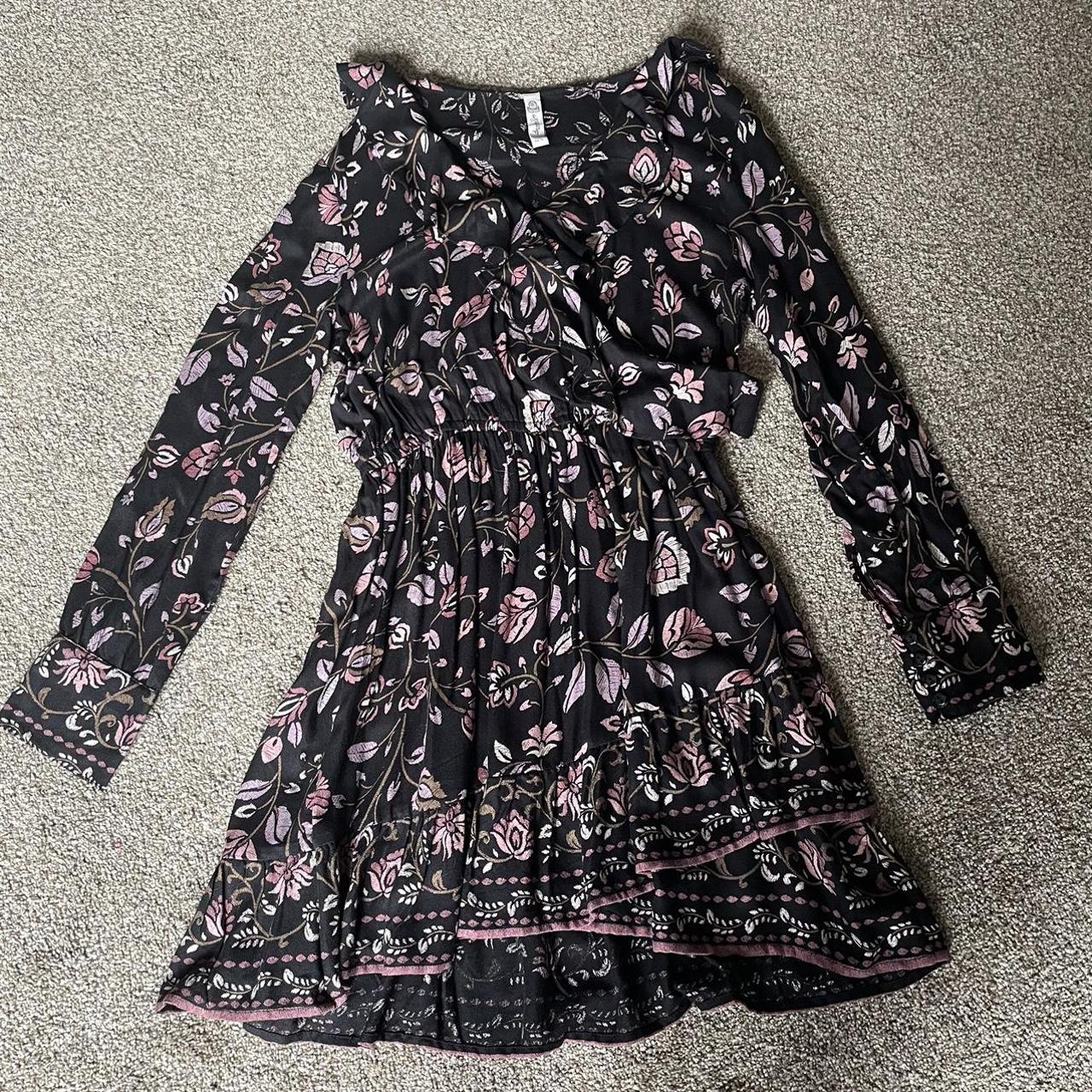 American Rag Cie boho floral dress Size medium... - Depop