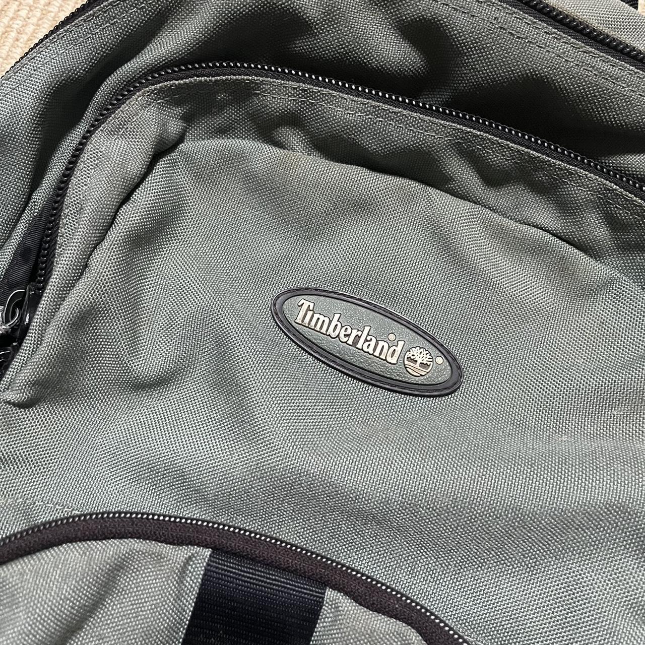vintage timberland backpack - Depop