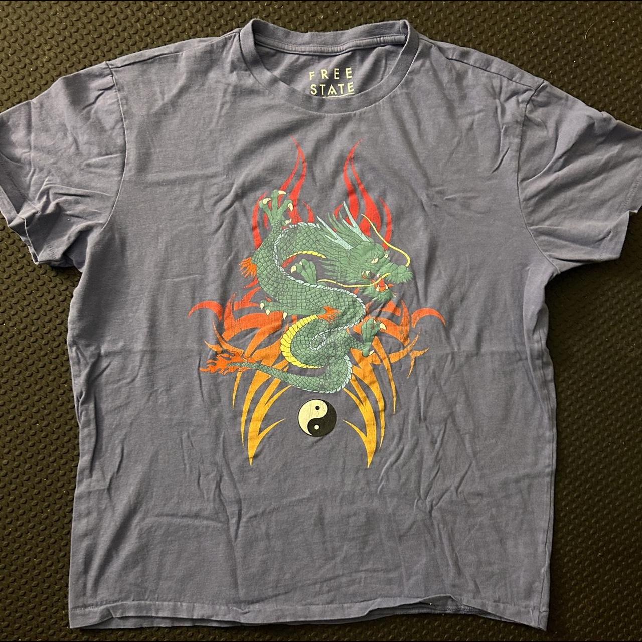 Free State Light Purple Graphic T-Shirt Men’s US... - Depop